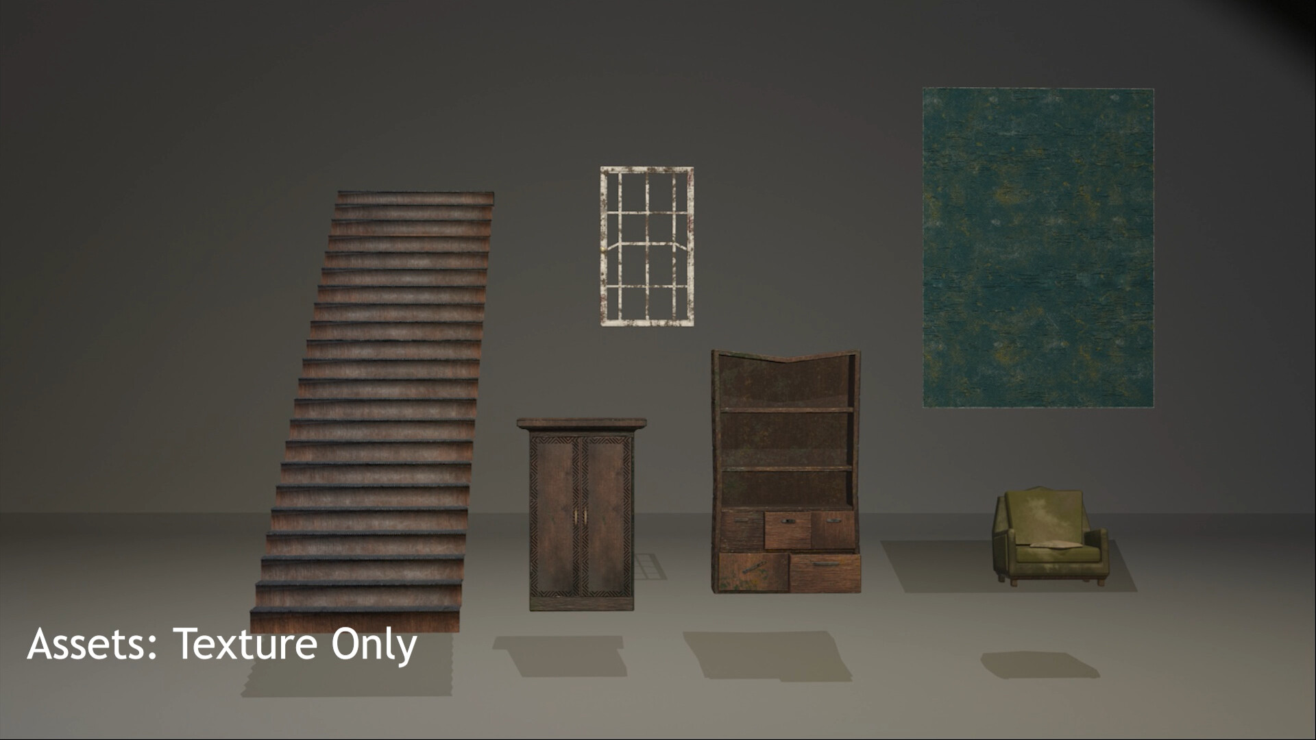 ArtStation - Stylised Horror Environment Assets