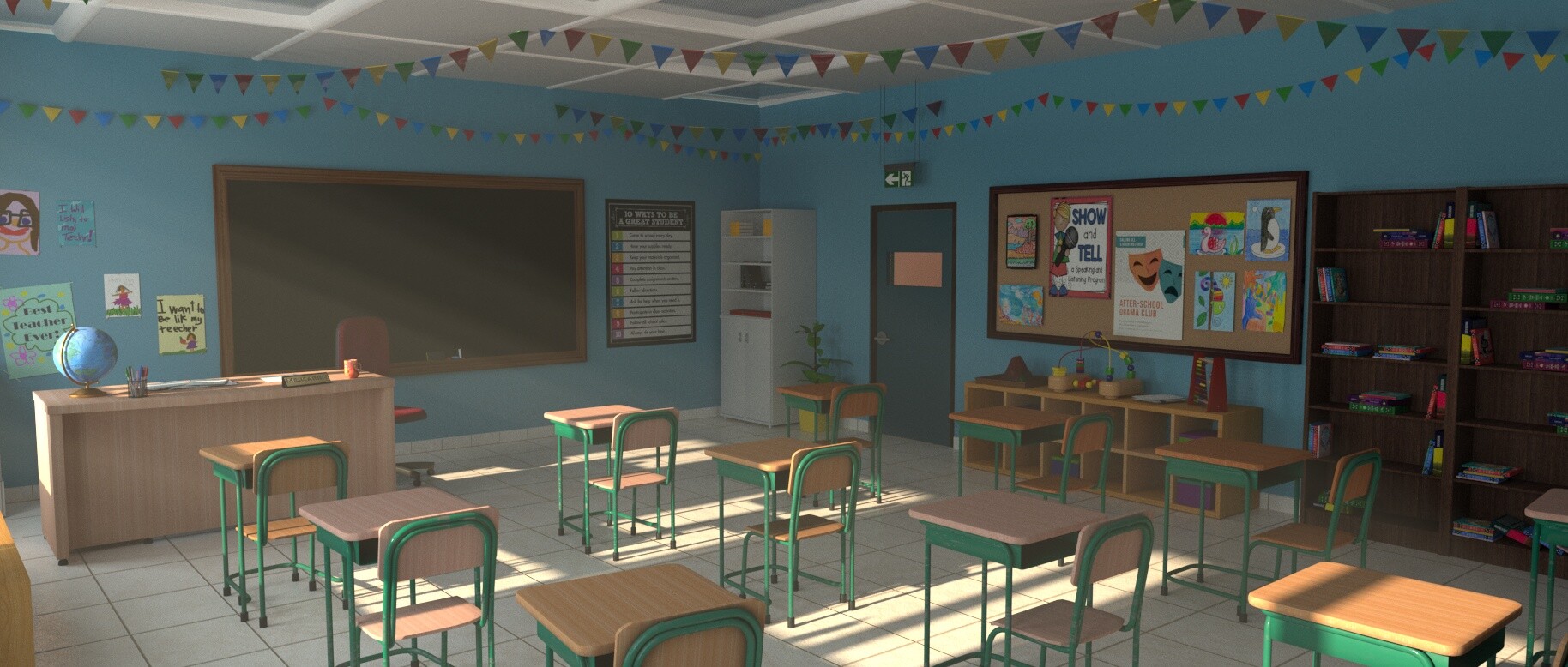 ArtStation - Chaos Child Environment Renders