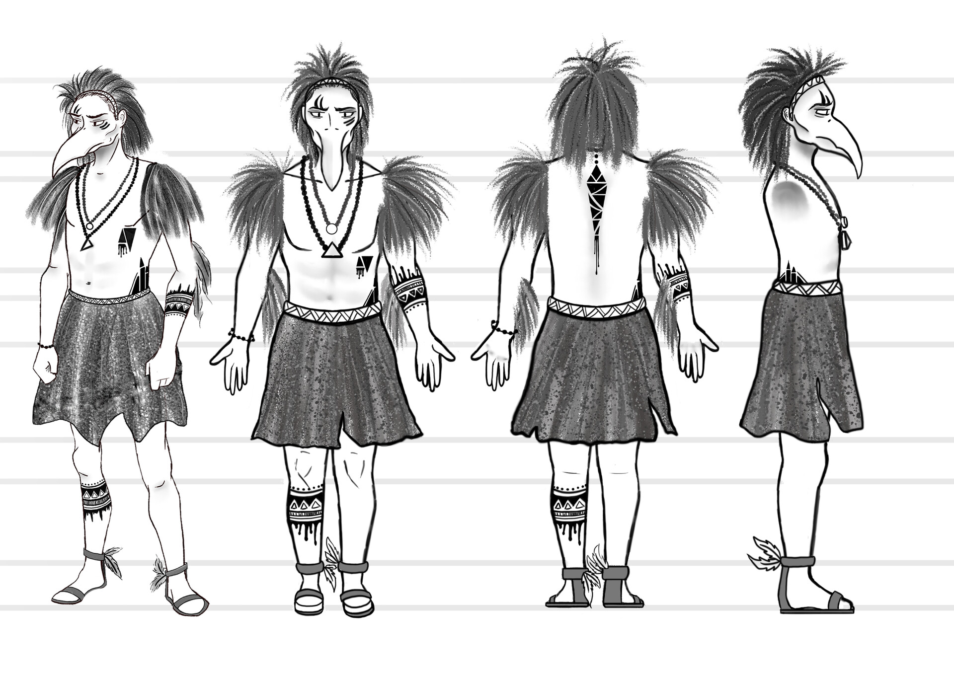 ArtStation - Ko-Knutt War Chief Concept Art