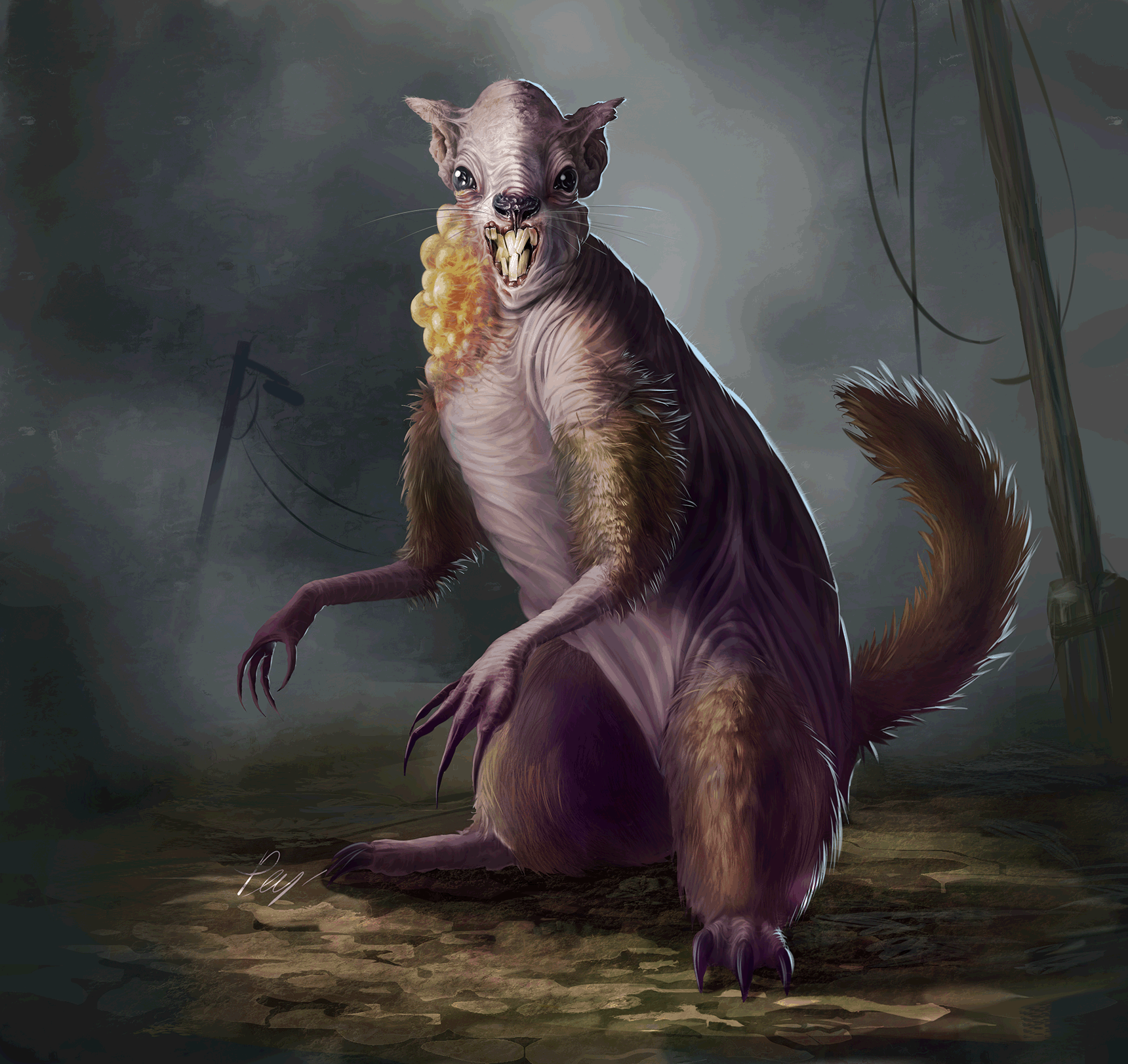 ArtStation - shitty rodent, Yuliya Krupskaya