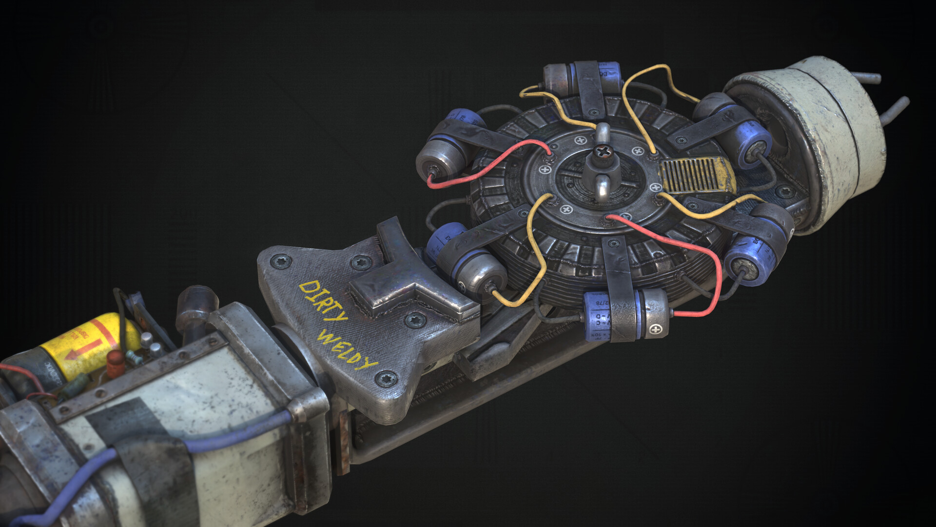 Gaston Welisch - The Zap Gun, a makeshift laser weapon