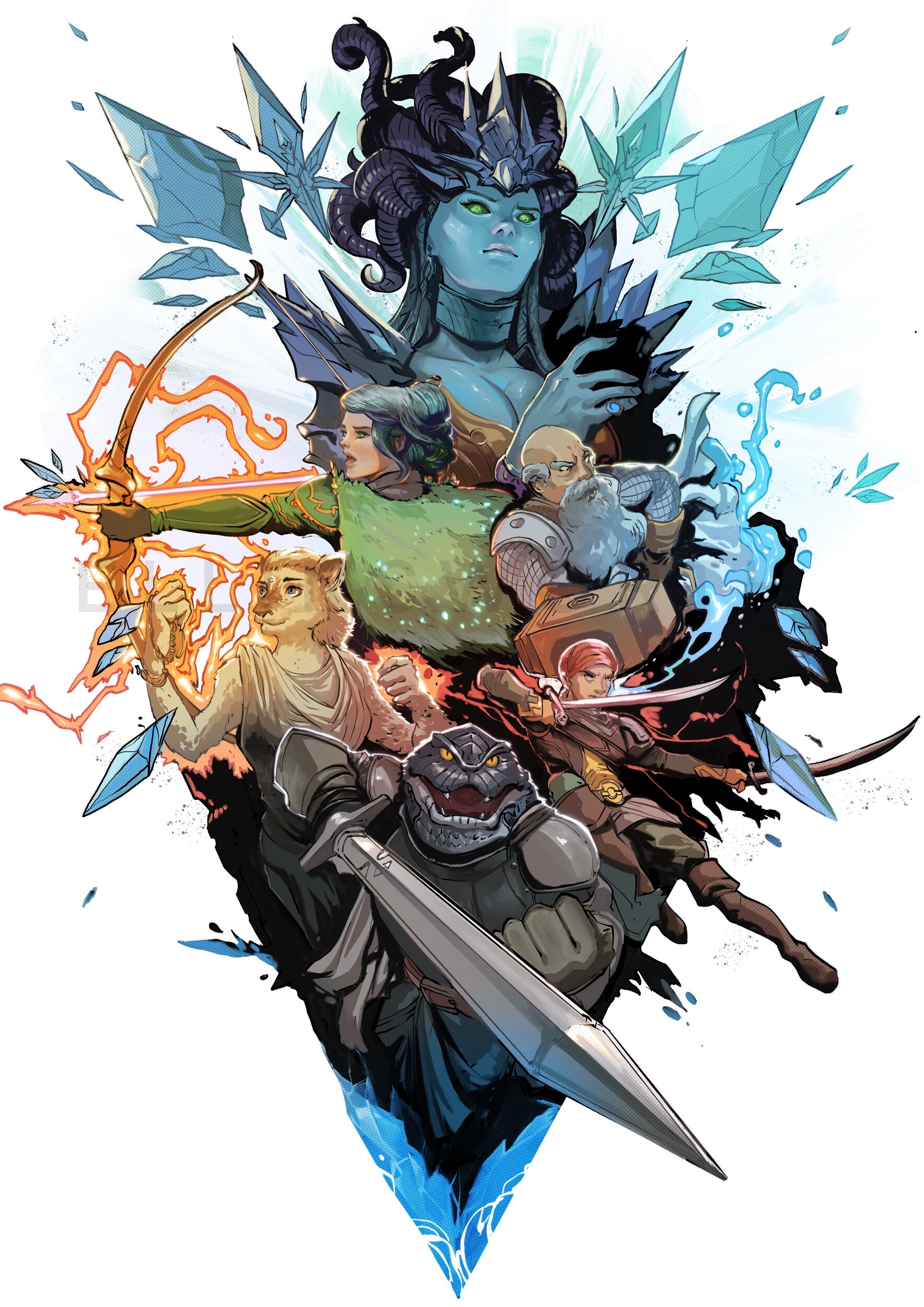 ArtStation - Dnd Commission