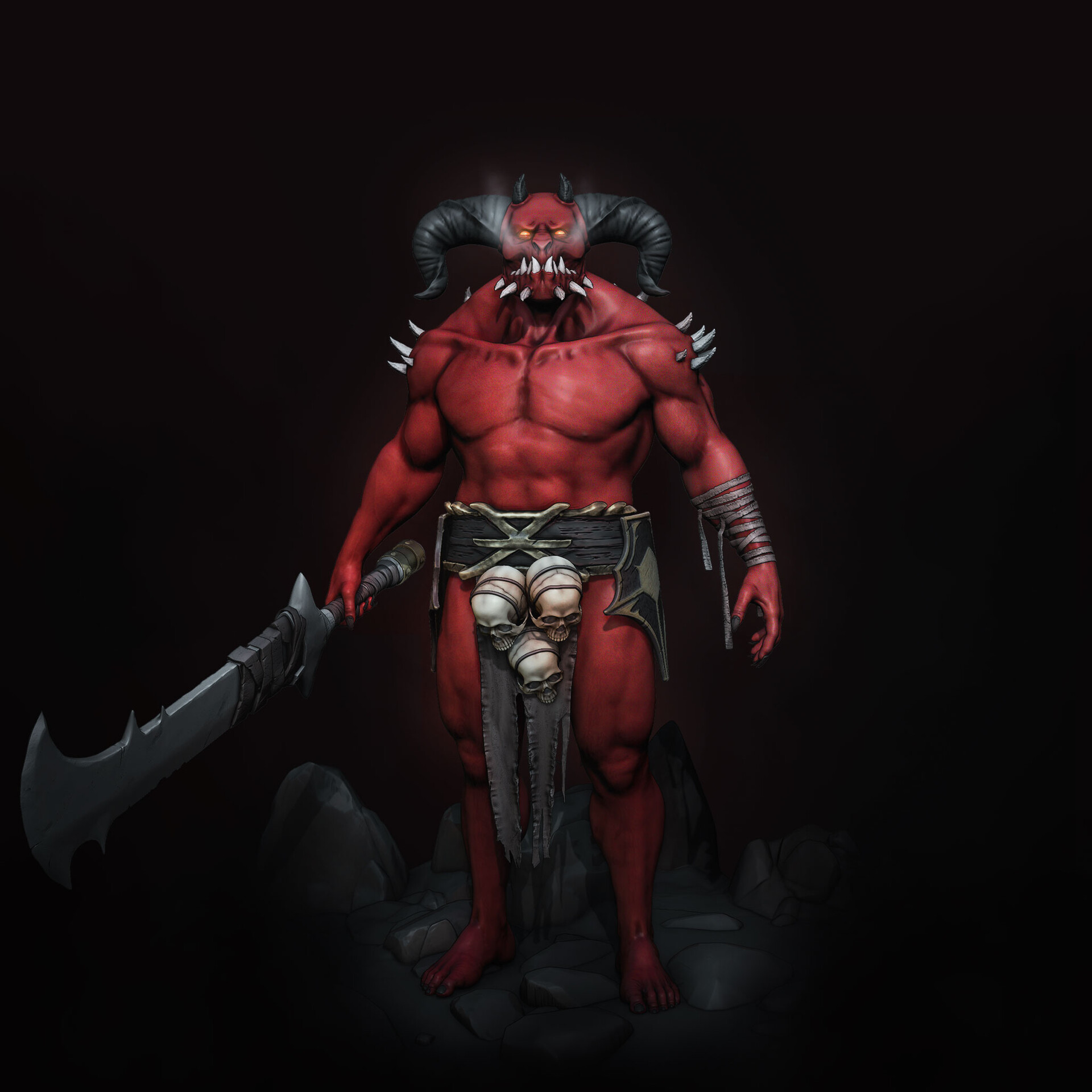 ArtStation - Yarmot - The Demon Lord