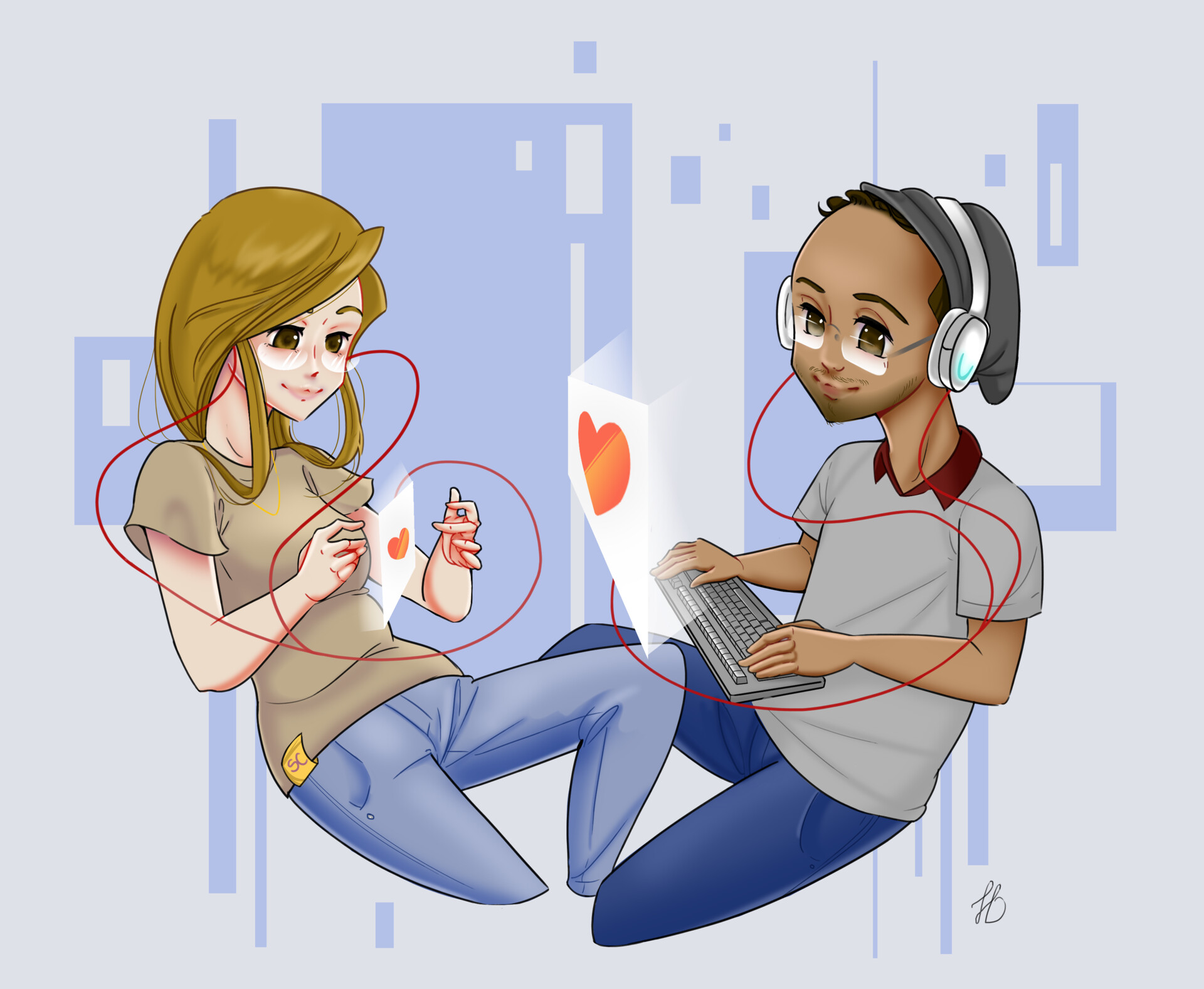 ArtStation - "Distance" 2021-08-24