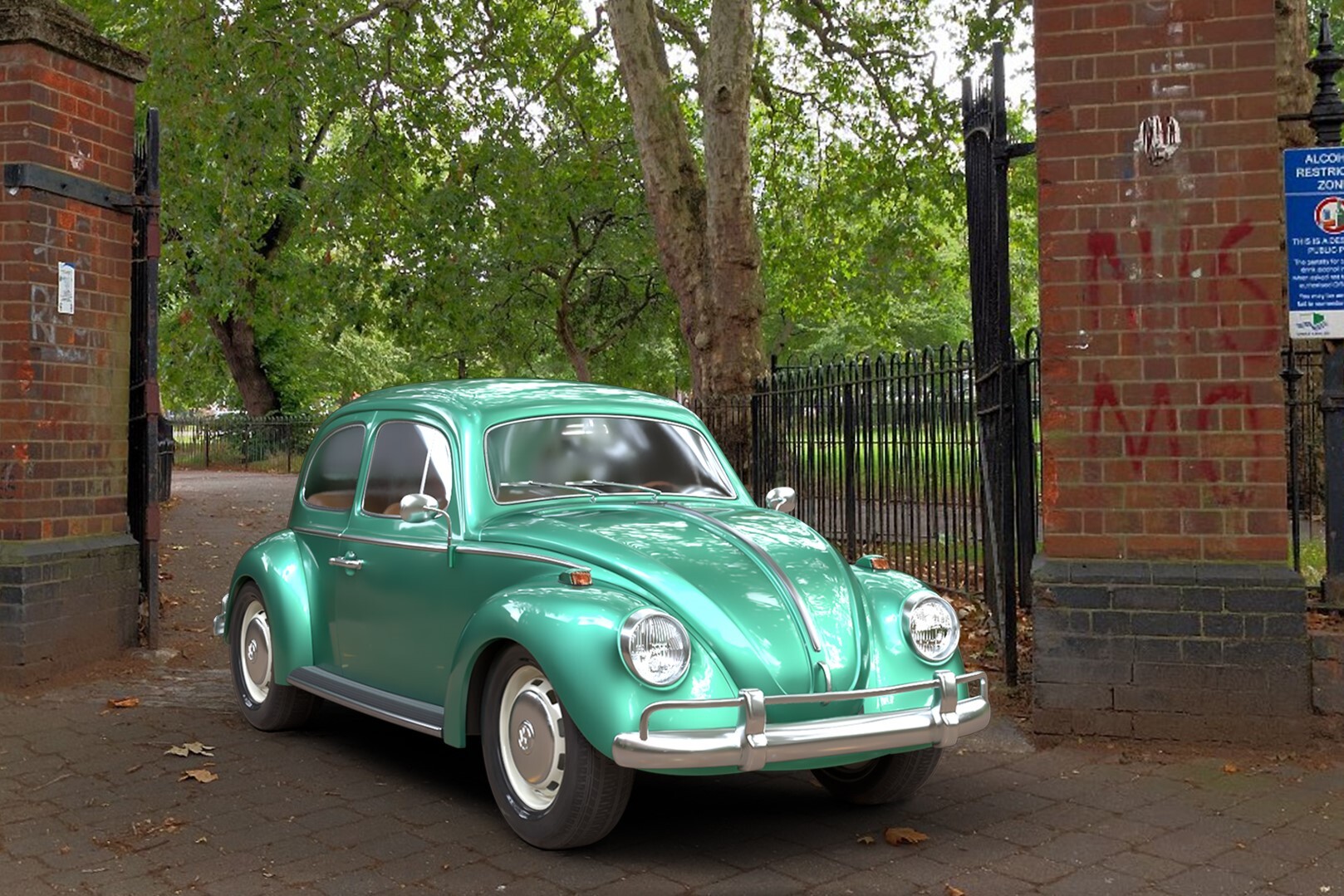 ArtStation - Volkswagen Beetle 1969