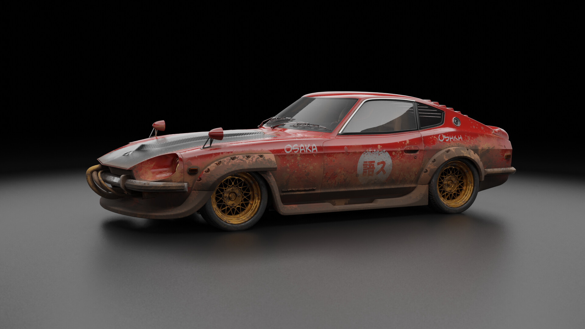 ArtStation - Datsun 240z