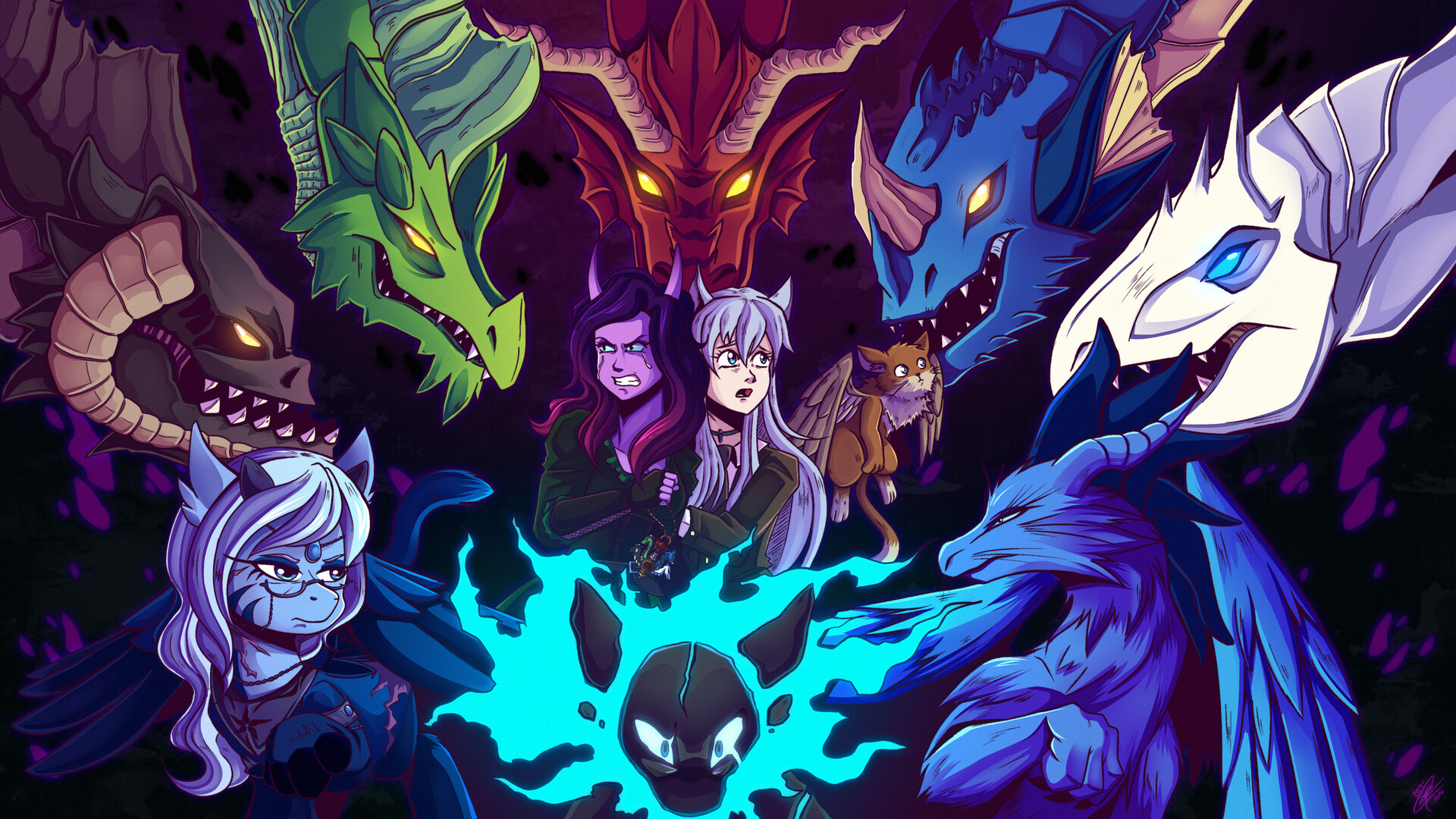 ArtStation - Commission: D&D Scene