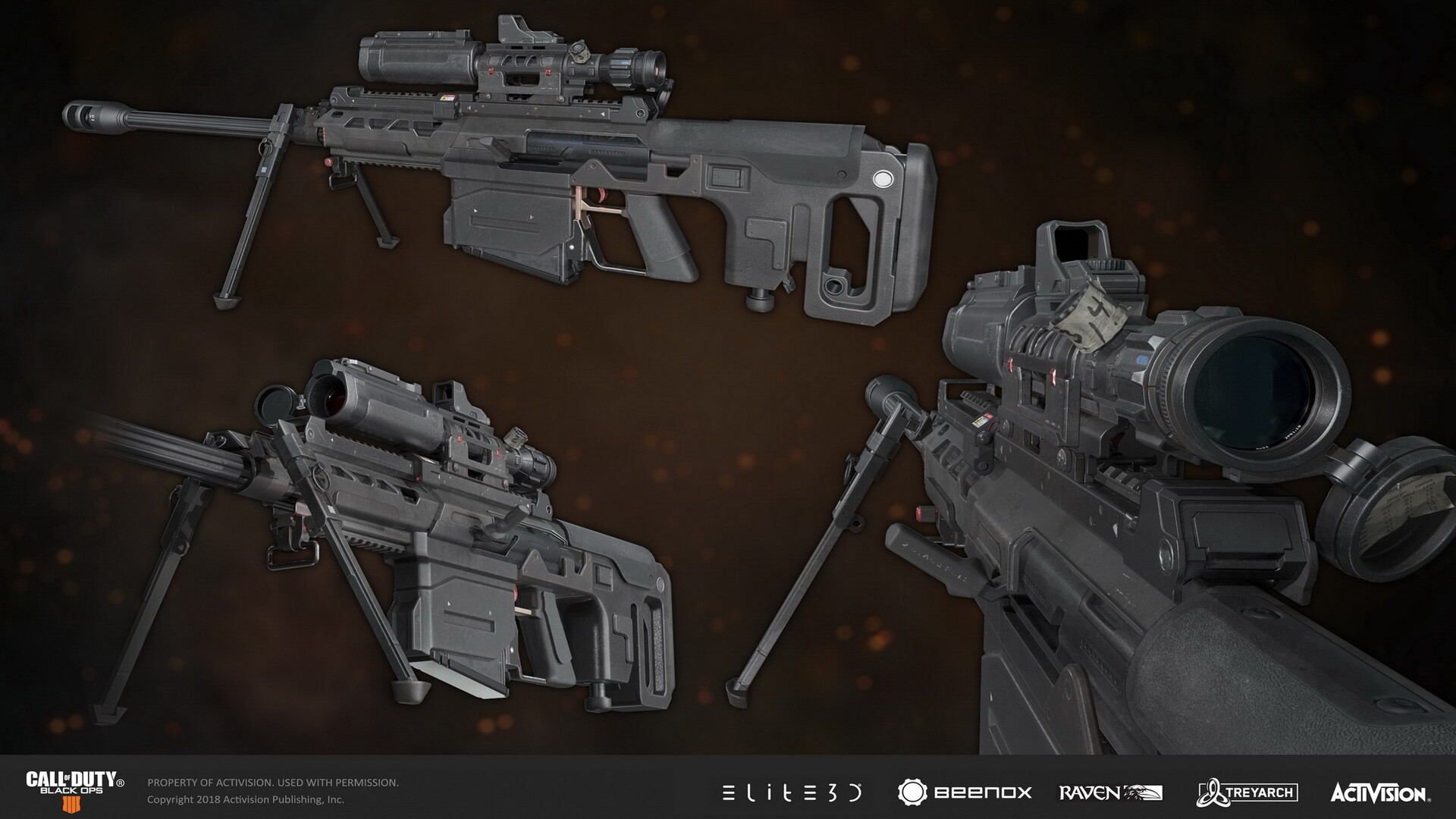 elite3d studio - Call of Duty: Black Ops 4 - Weapons