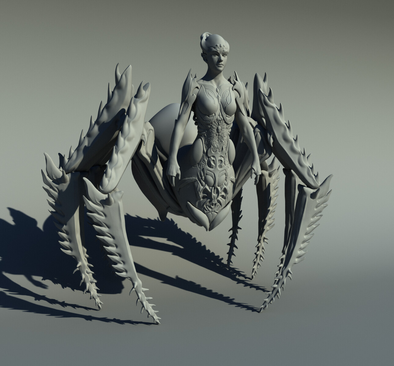 ArtStation - Arachnee - Speed sculpt