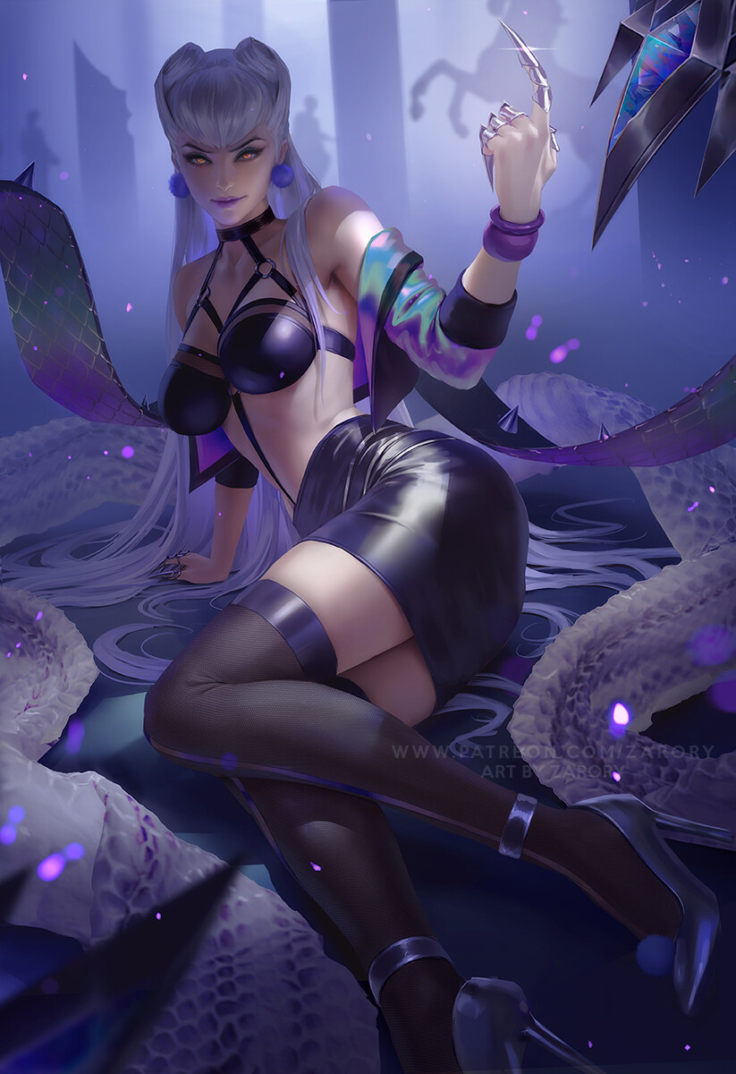 ArtStation - KDA ALL OUT Evelynn