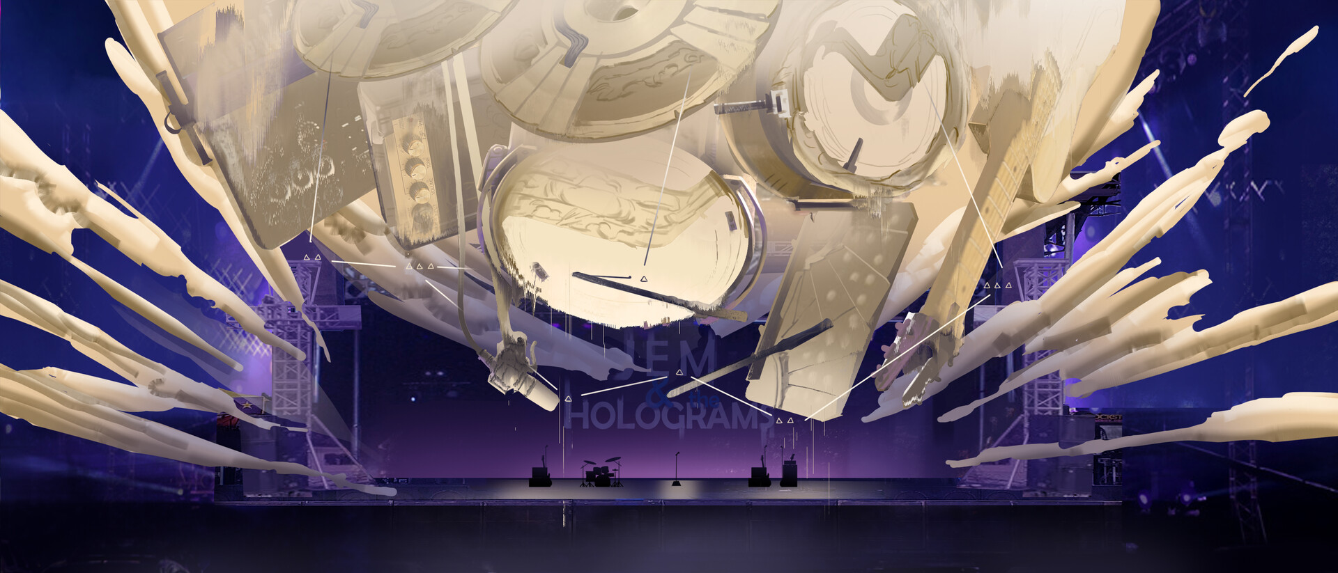 ArtStation - Concert stage effect