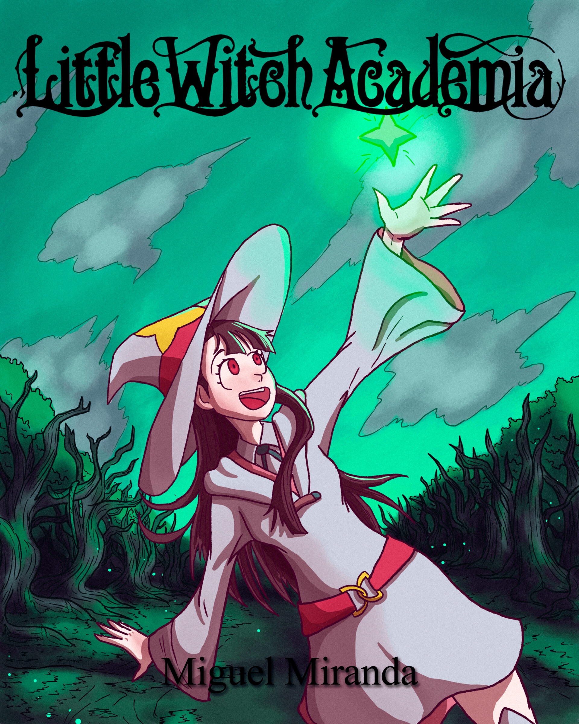 ArtStation - Little Witch Academia e as Relíquias da Morte