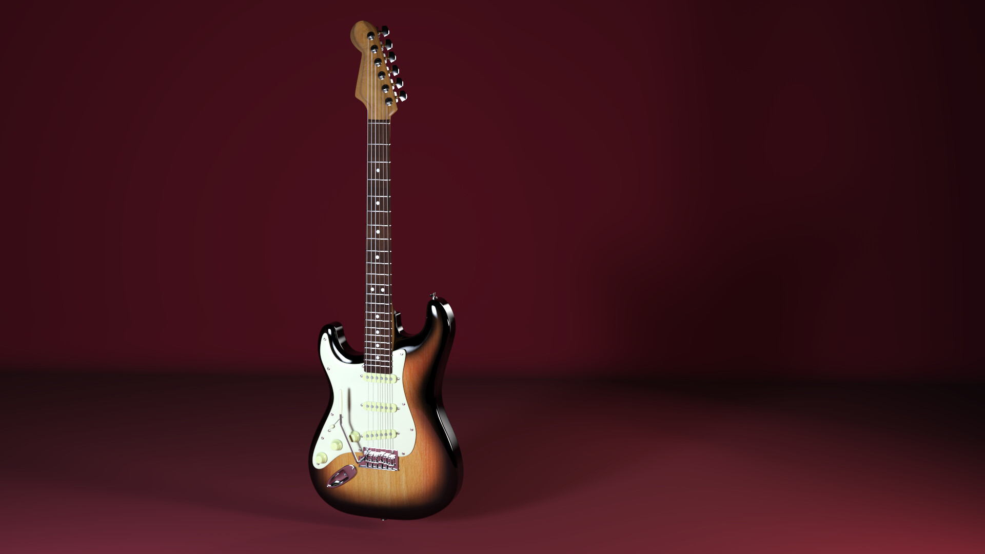 ArtStation - Fender American Professional II Stratocaster - Left-hand