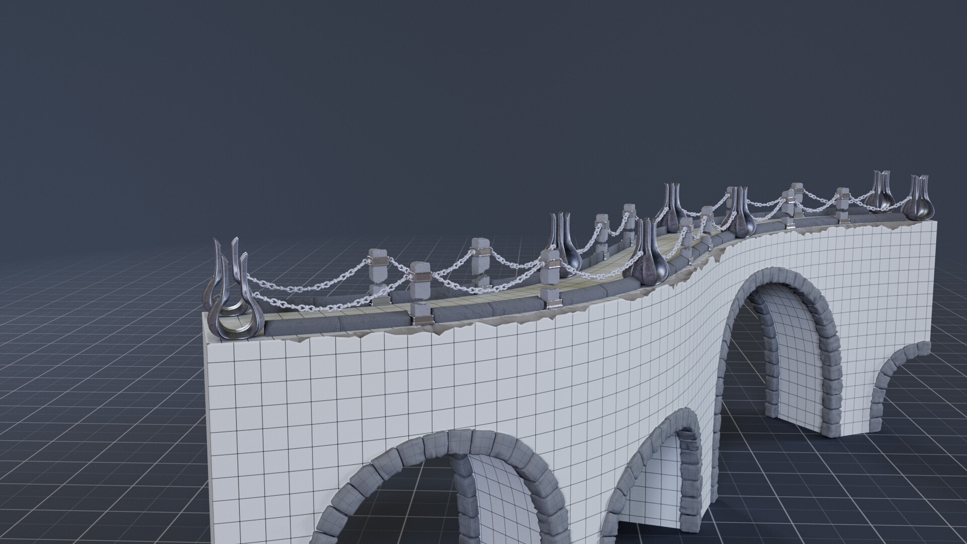 Oleh Herasymchuk - Houdini Unreal Engine - Procedural Wall