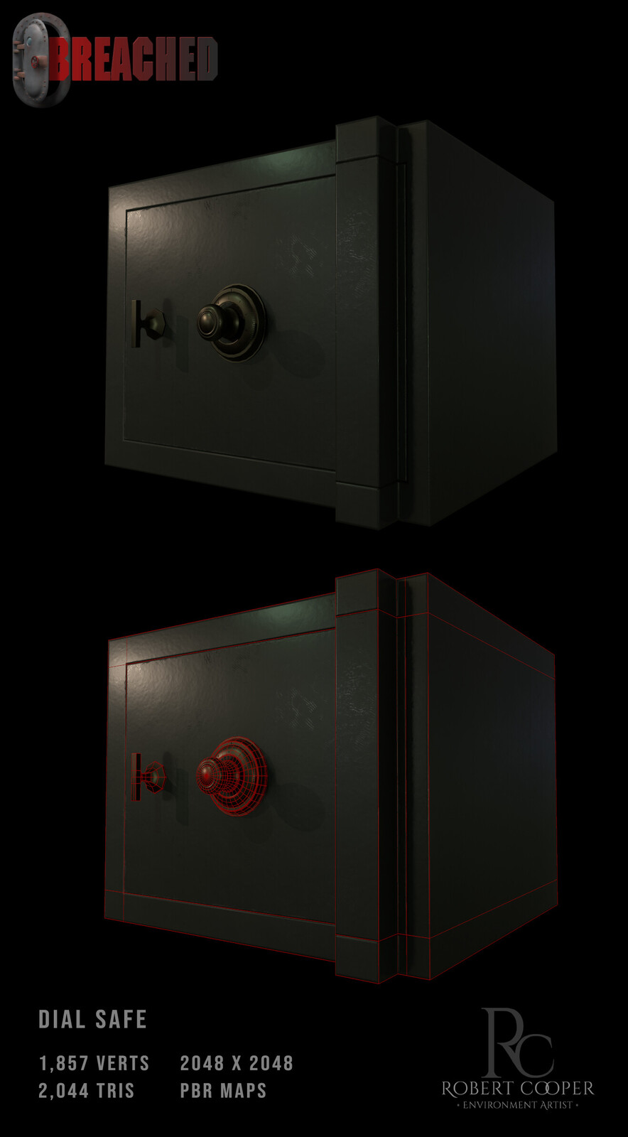 Robert Cooper - University Work 2021 | BREACHED VR | Props