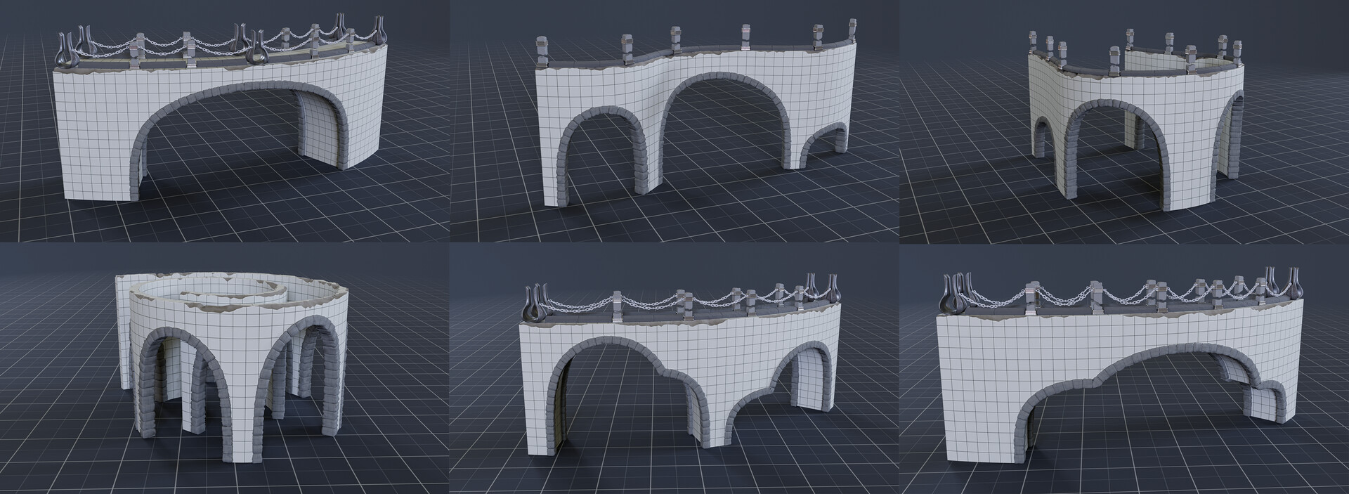 Oleh Herasymchuk - Houdini Unreal Engine - Procedural Wall