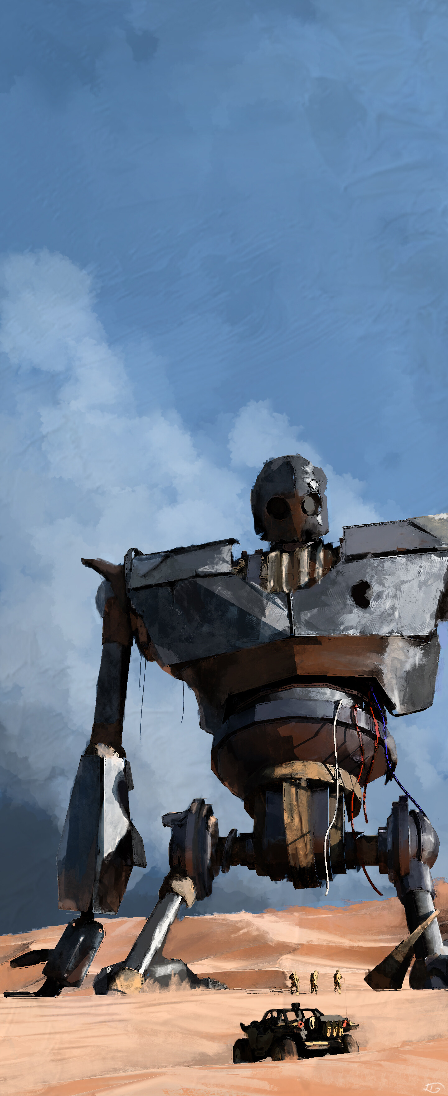ArtStation - The Iron Giant