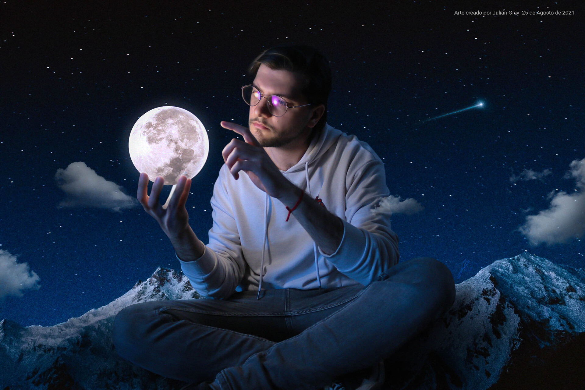 ArtStation - TOUCHING THE MOON * TOCANDO LA LUNA