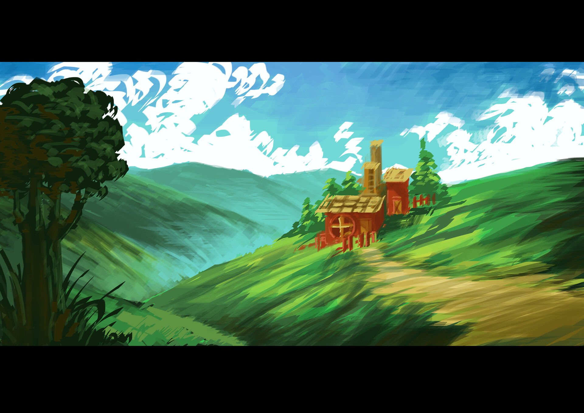 ArtStation - Red House