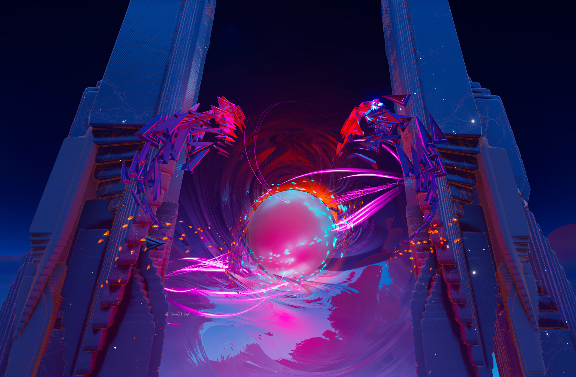 ArtStation - VFX Concept in UE4