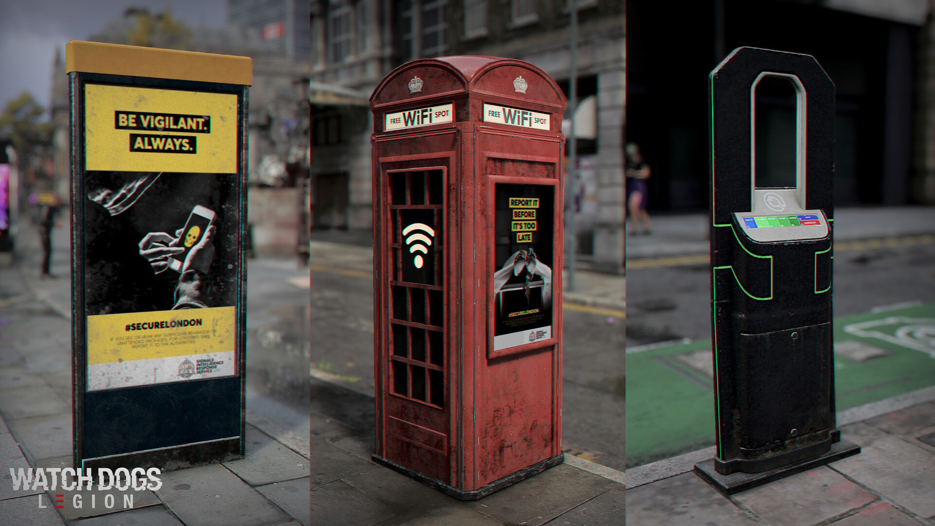 Chris Hermosilla - Watch Dogs Legion - Environment Props