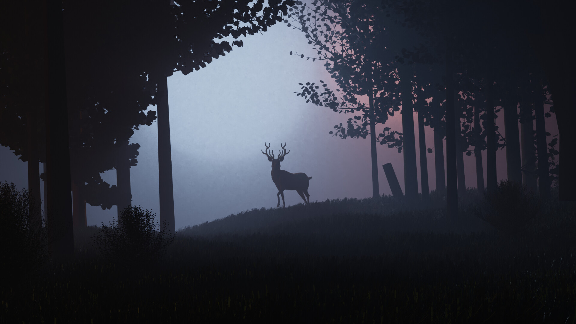 ArtStation - Deer Scene