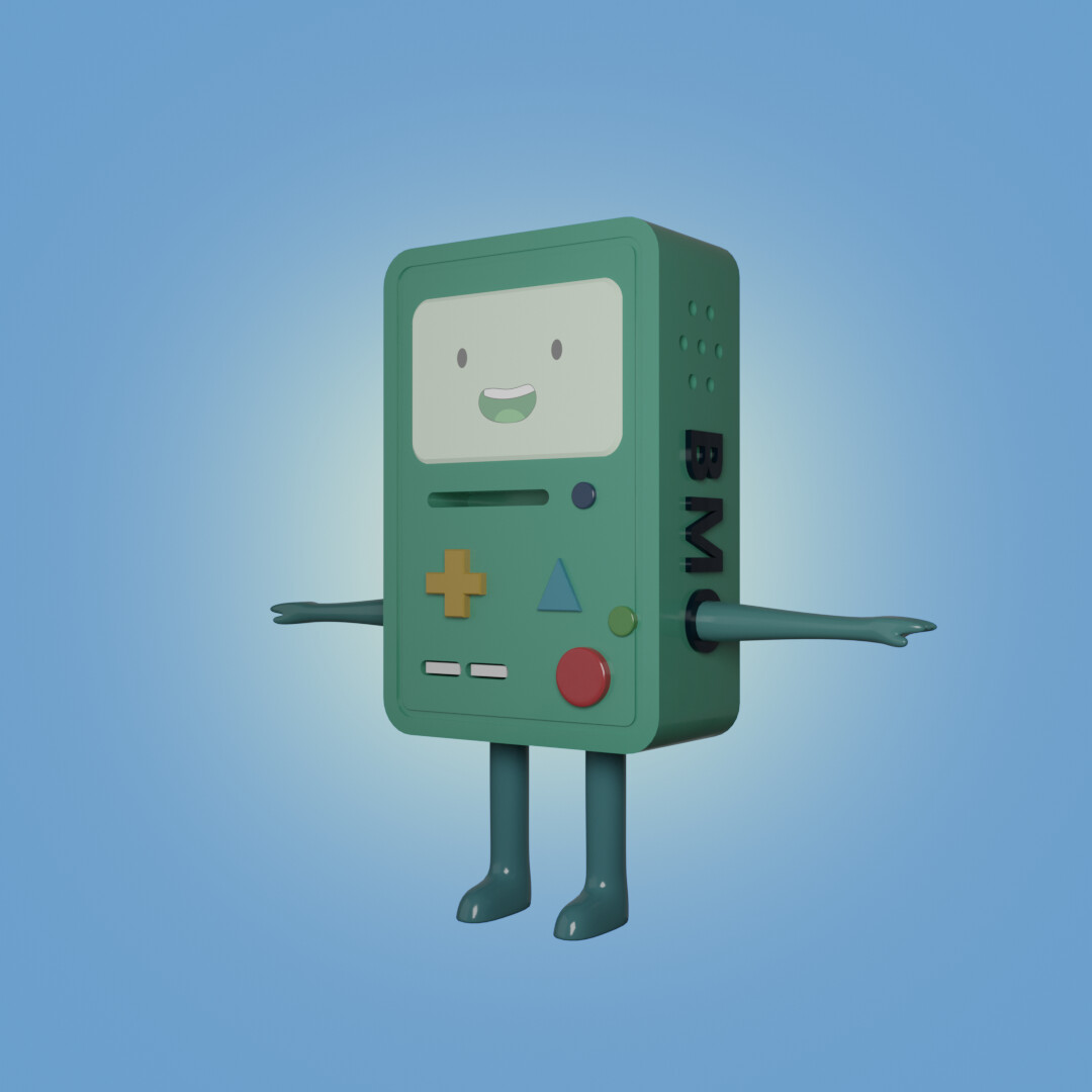 ArtStation - BMO from Adventure Time