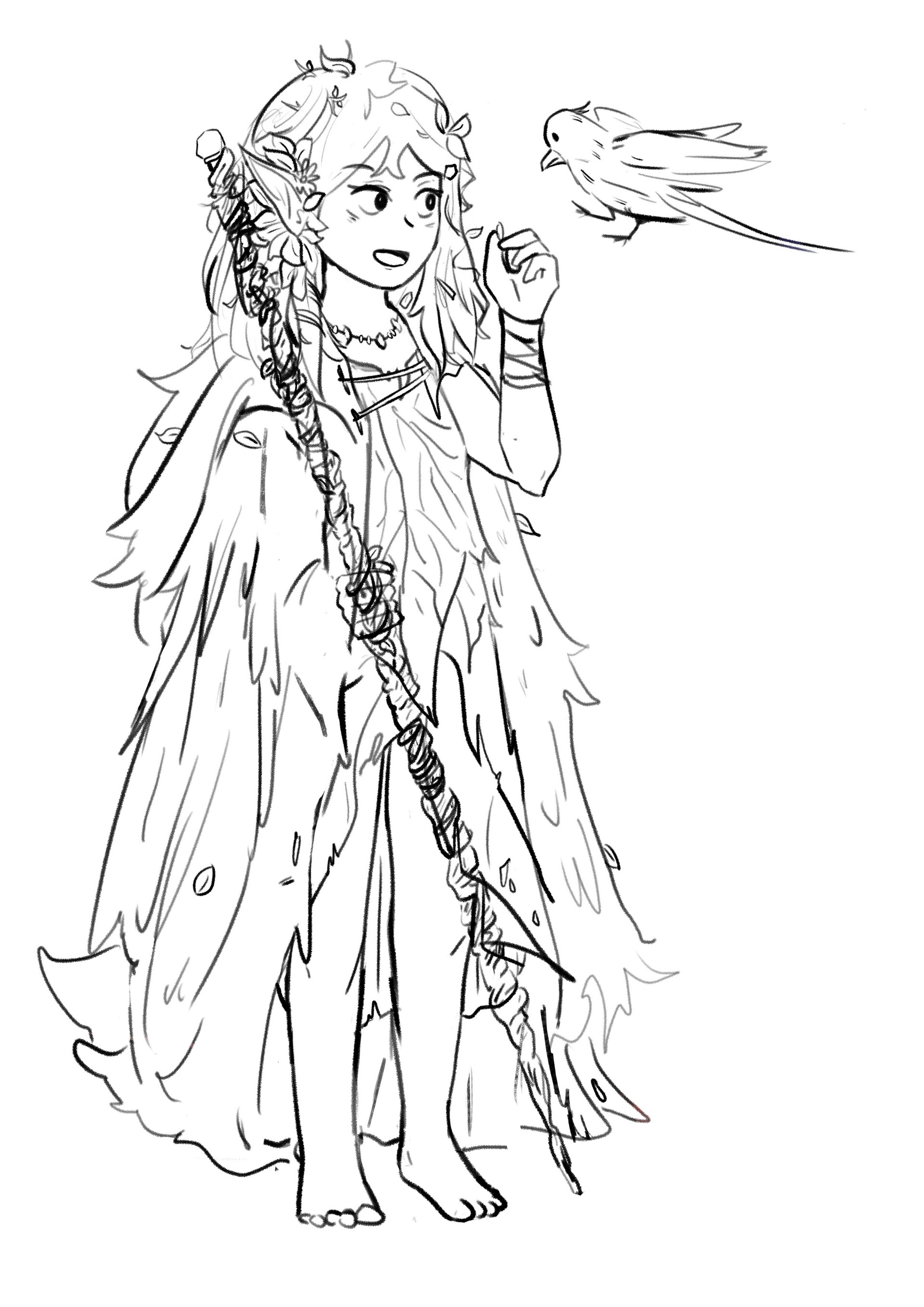 dark elf coloring pages