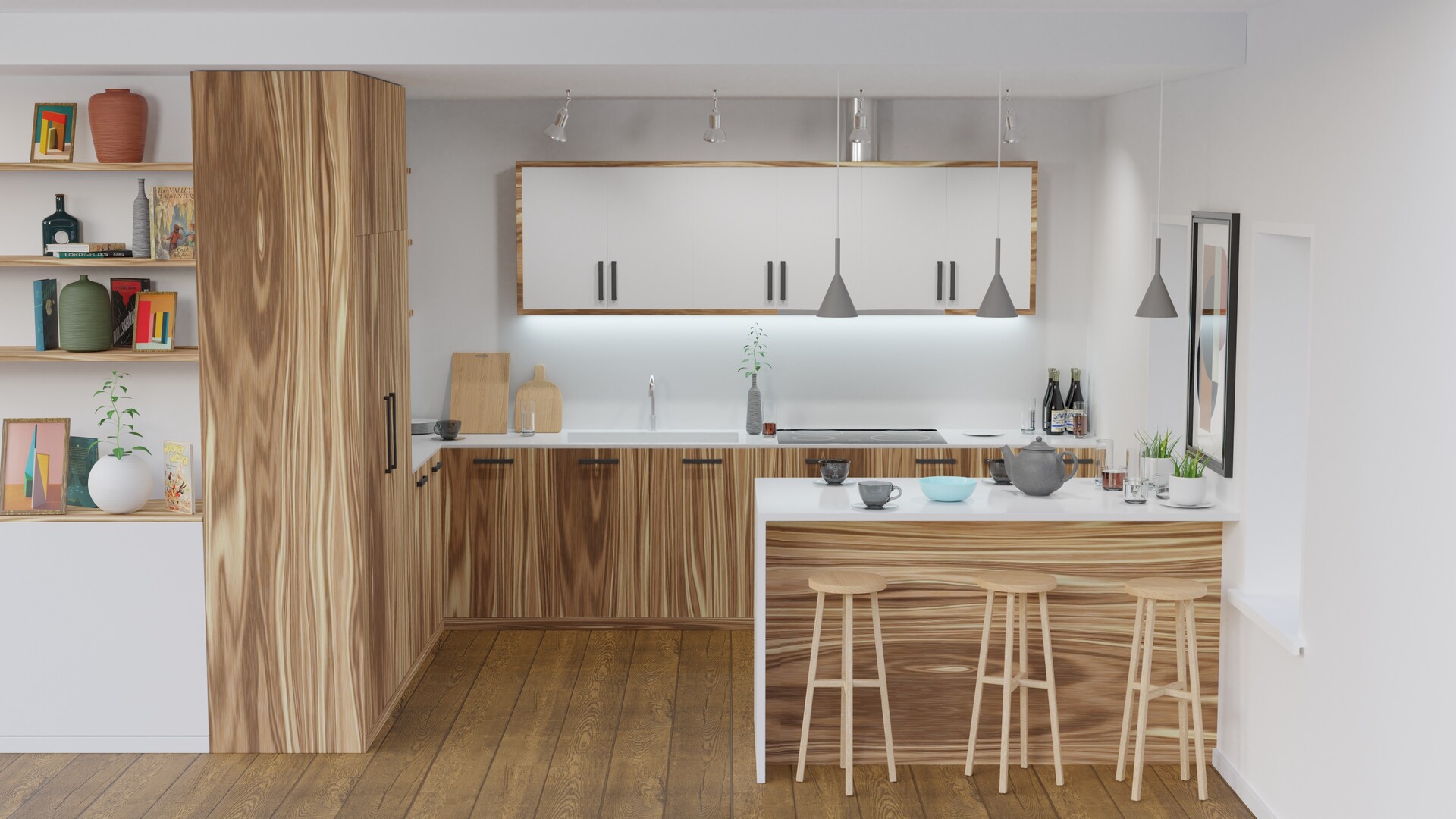 ArtStation - Interior 04 / Kitchen