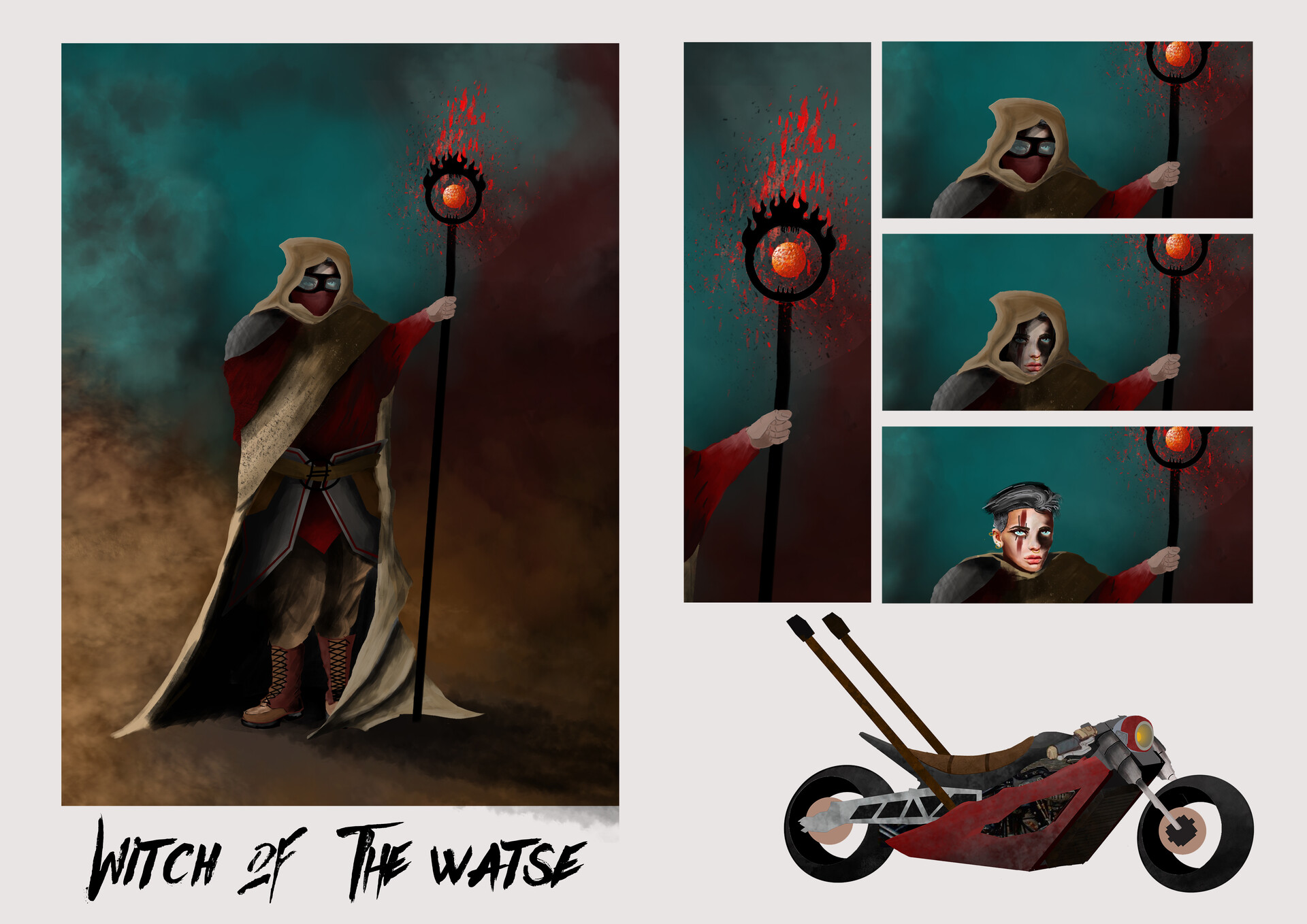 ArtStation - Witch Of the Waste concept