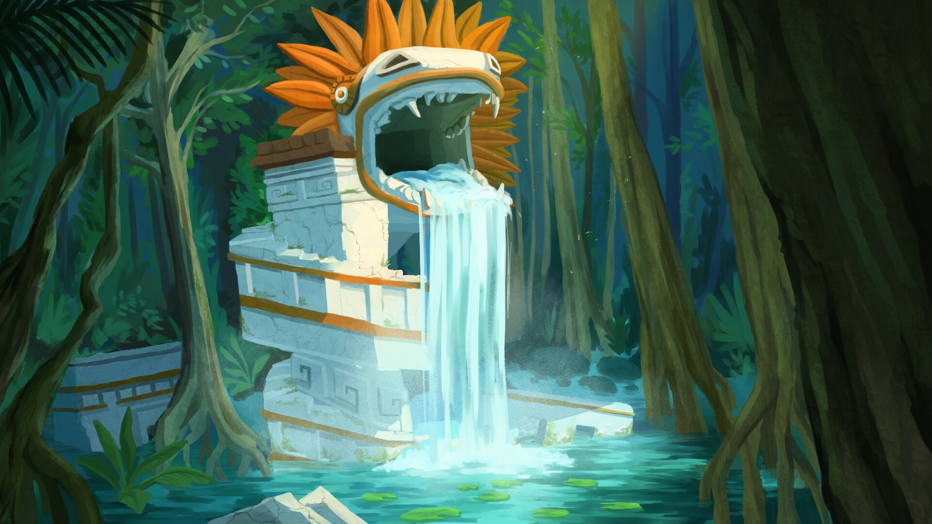 ArtStation - plumed serpent