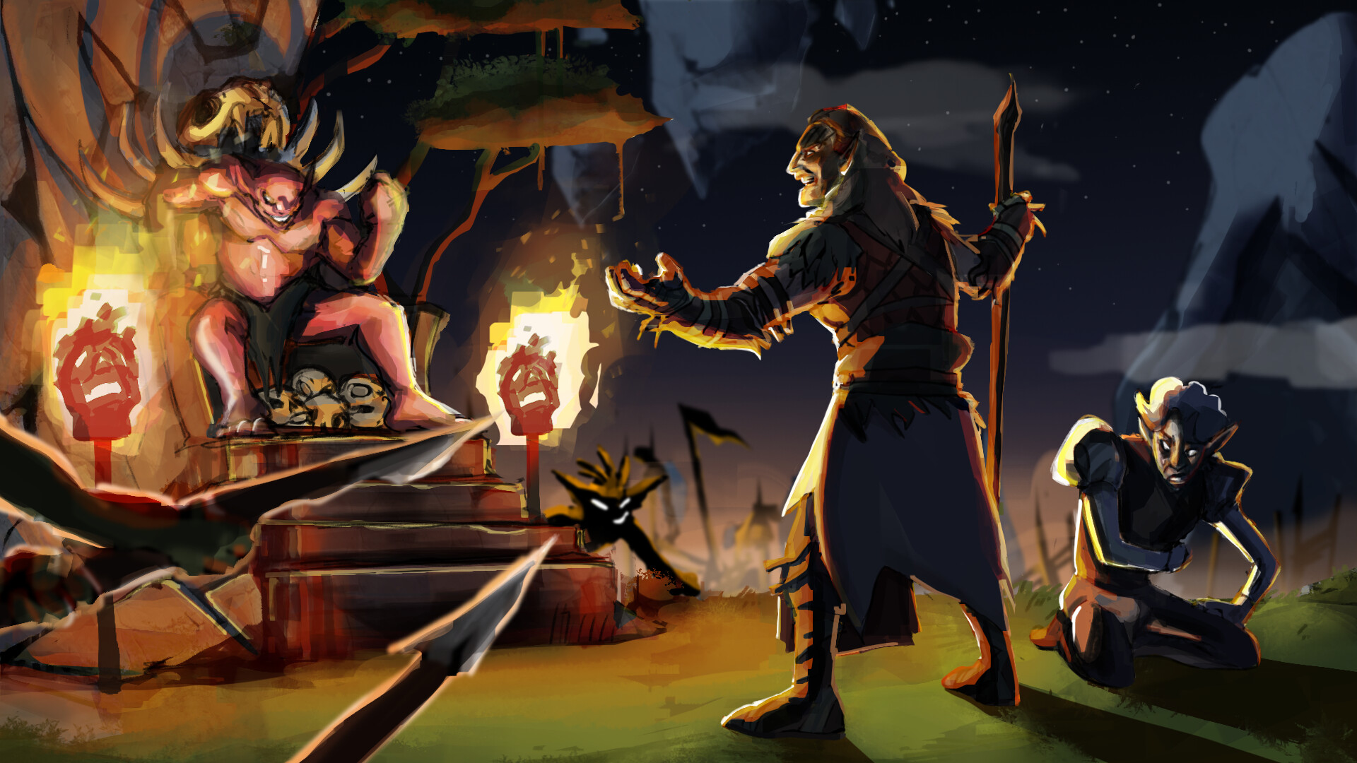 ArtStation - Goblin camp (school project 3/3), Laura Lobato