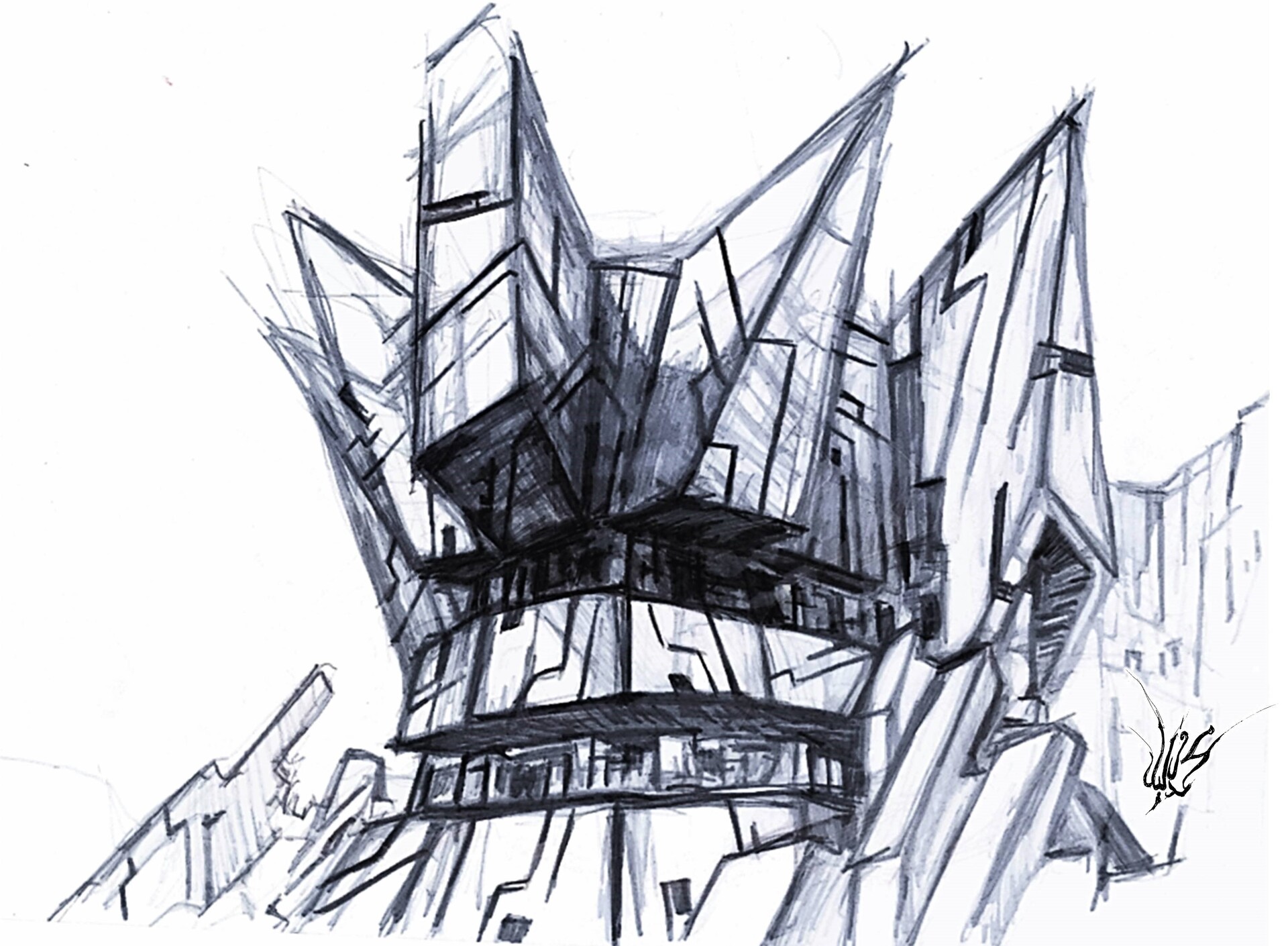 ArtStation - Diamond-Rook Fortress