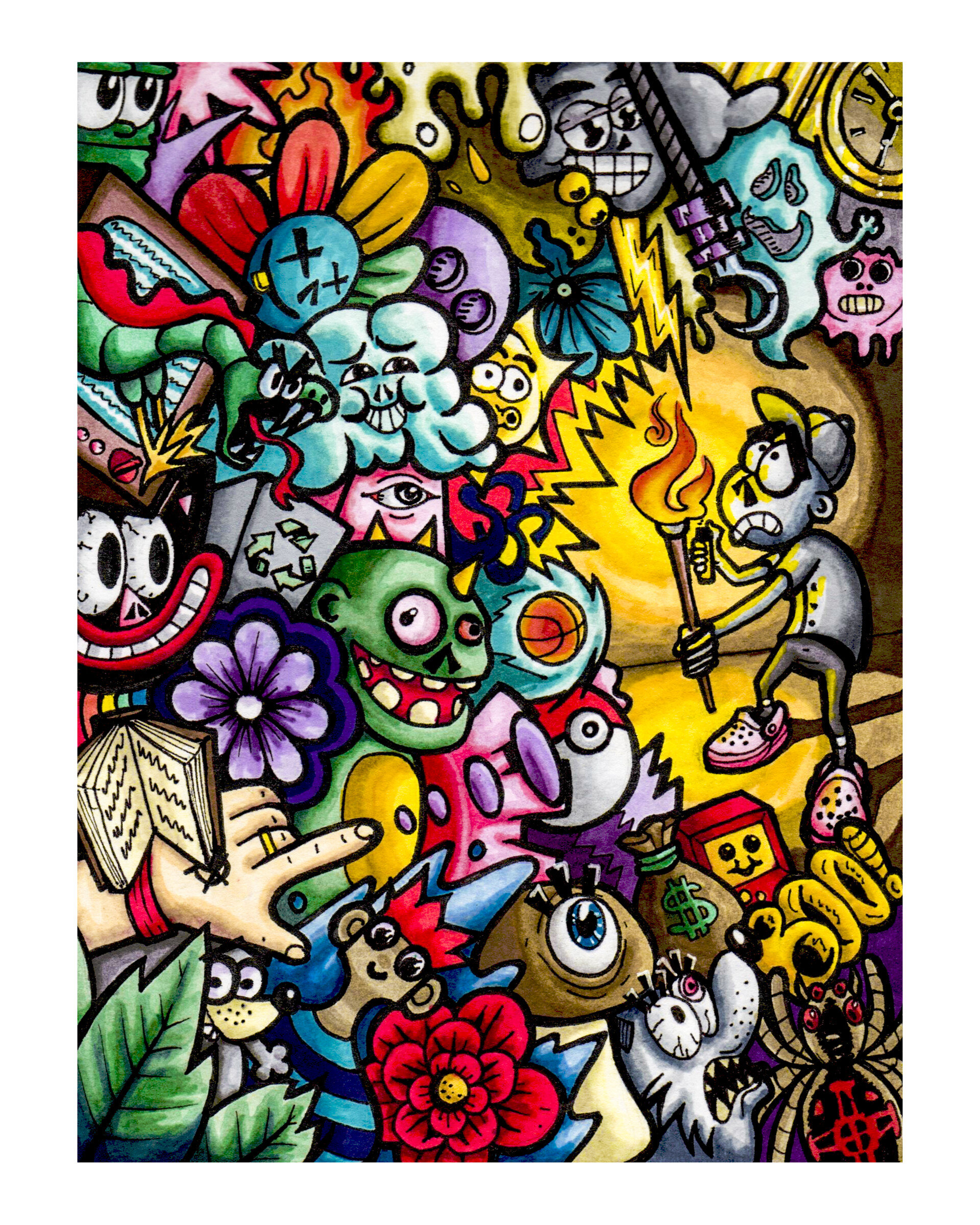 ArtStation - Scary doodles