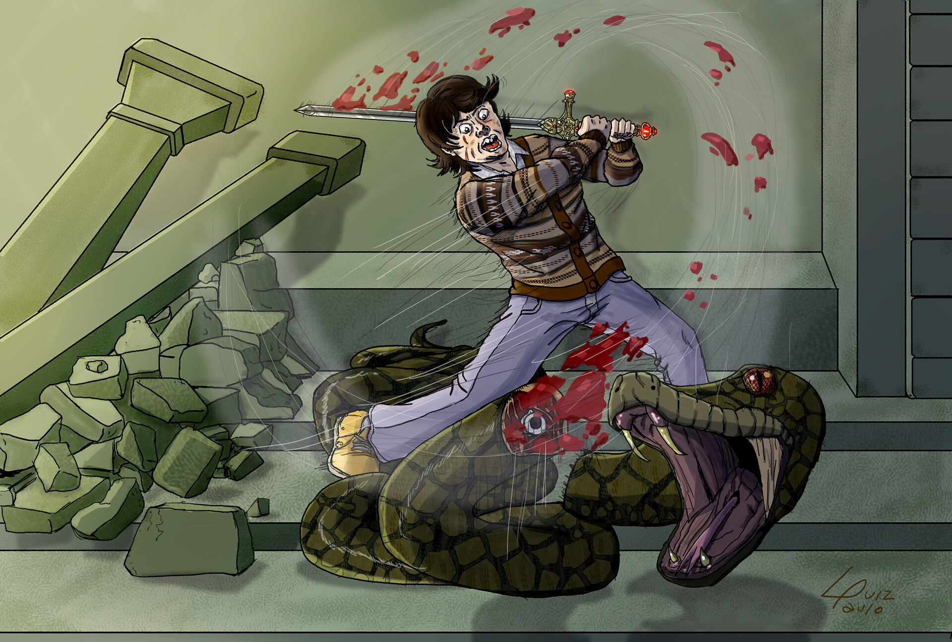 neville killing nagini