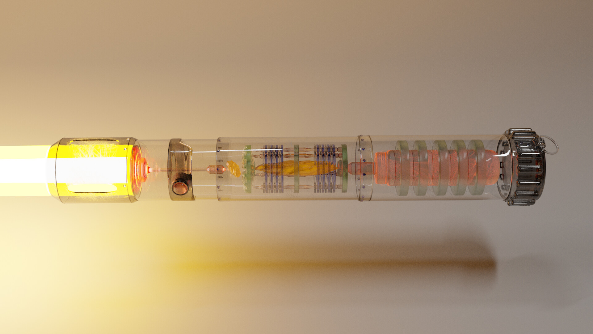 ArtStation - Glass Lightsaber