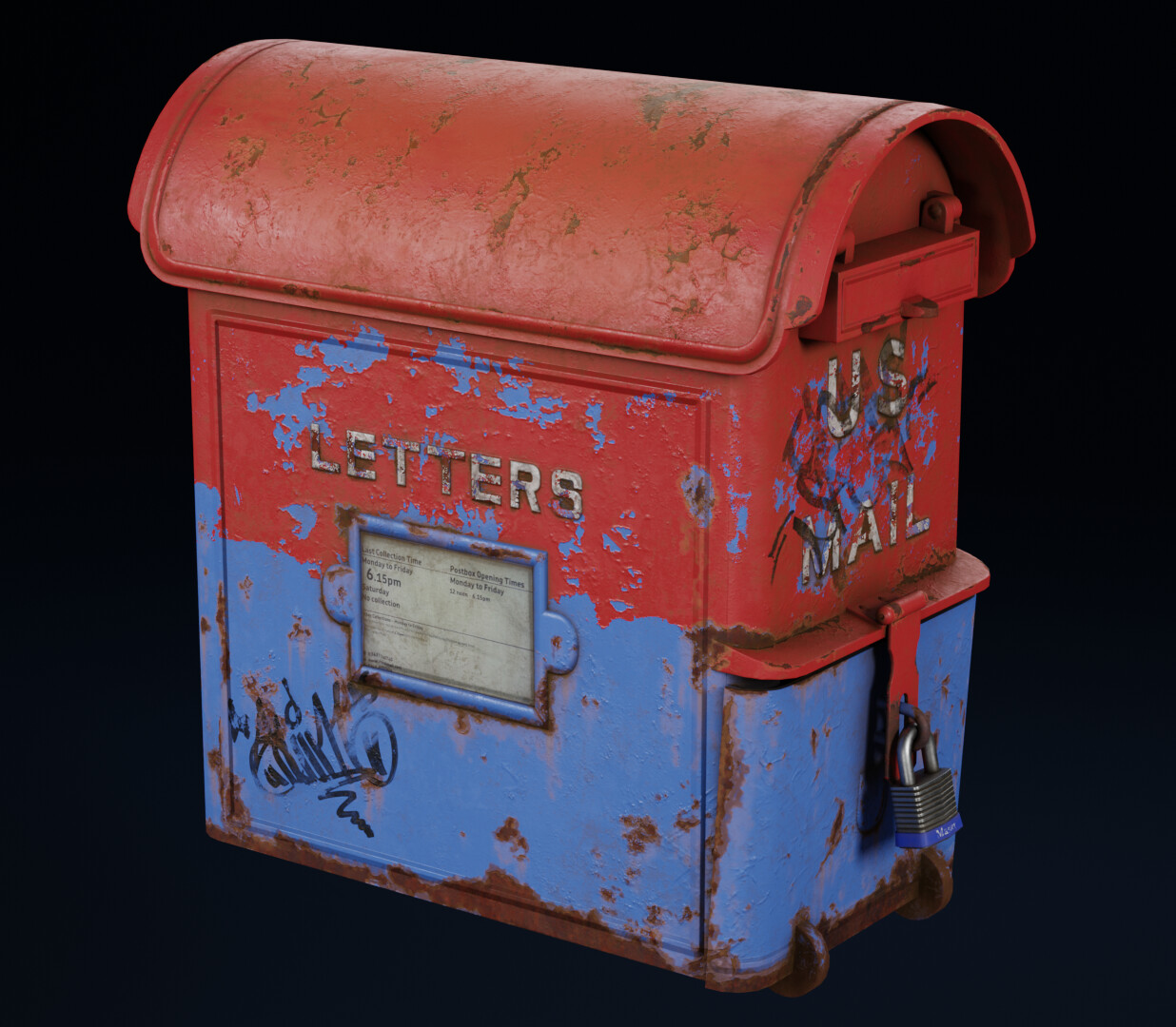 ArtStation - Old mailbox