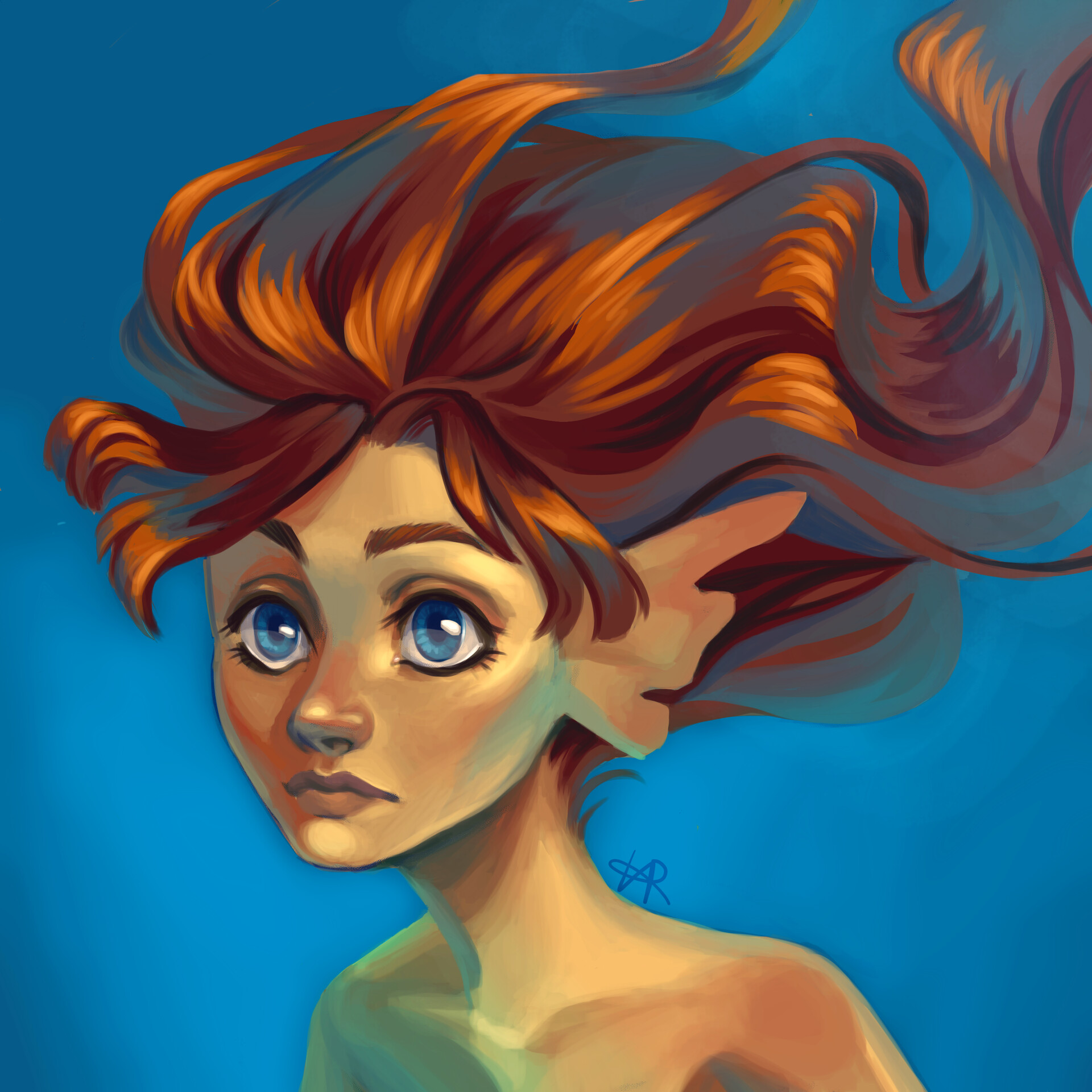 ArtStation - Head in space