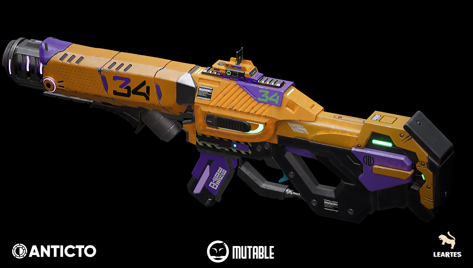 Leartes Studios - Mutable Customizable Sci-Fi Weapon / Unreal Engine 4