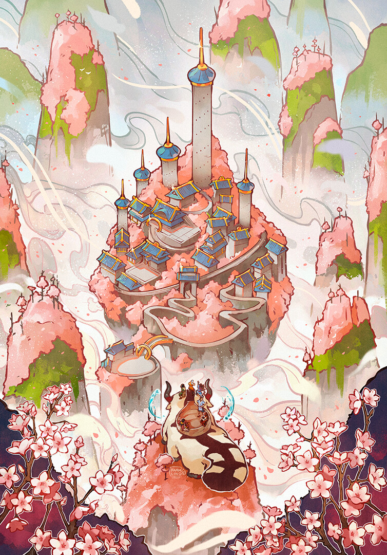 ArtStation - Spring Blooms