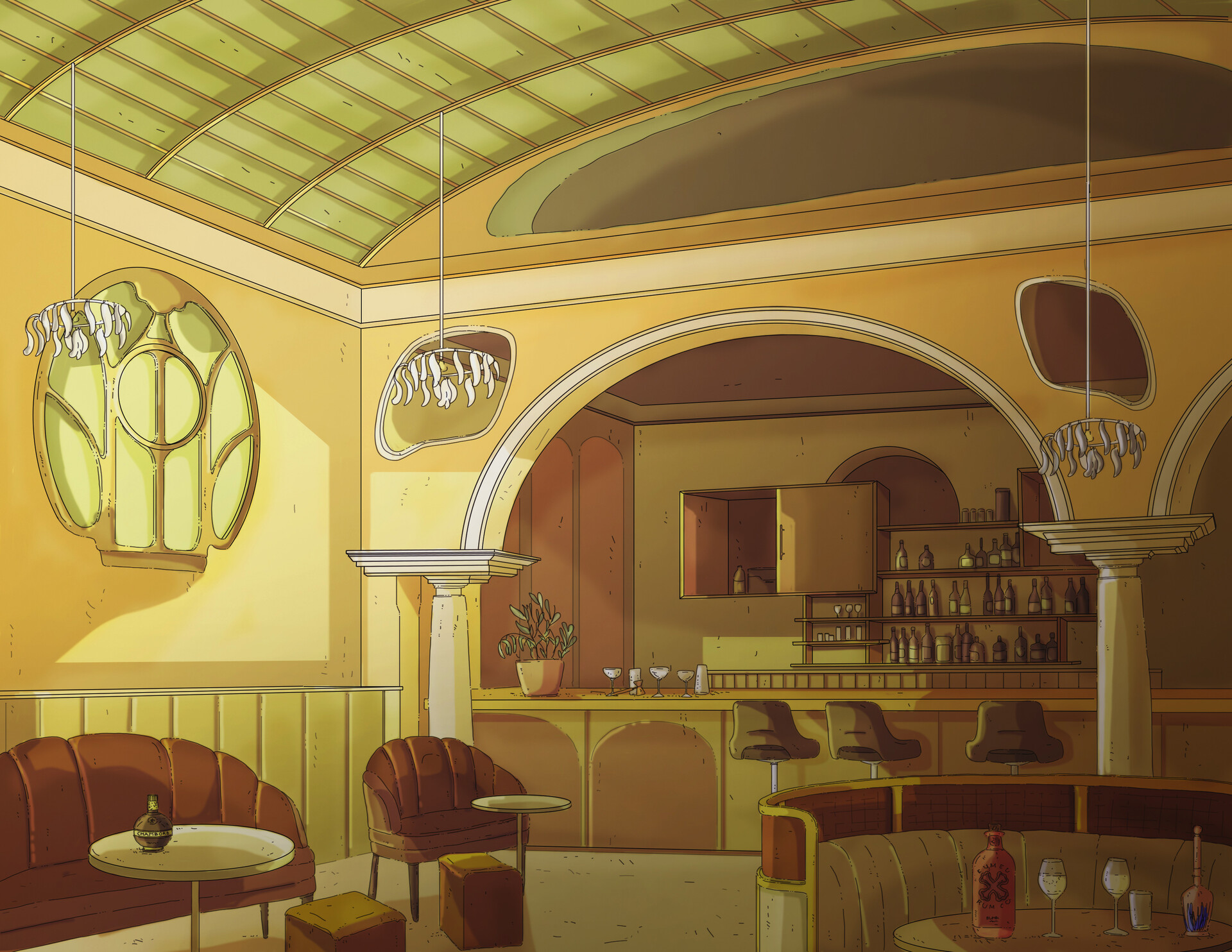 ArtStation - Interior Bar