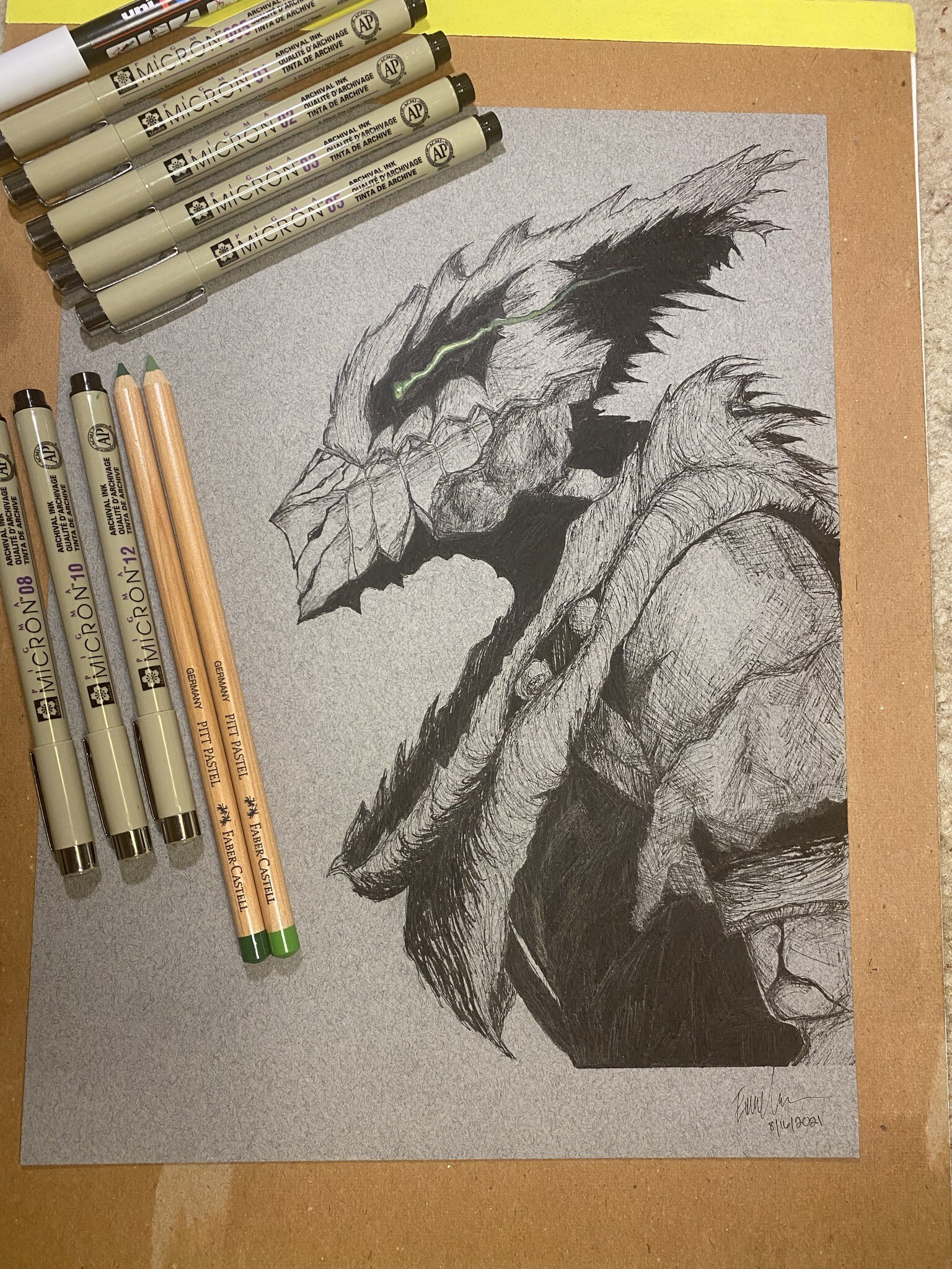 ArtStation - MHA: Midoriya Izuku - Manga Redraw