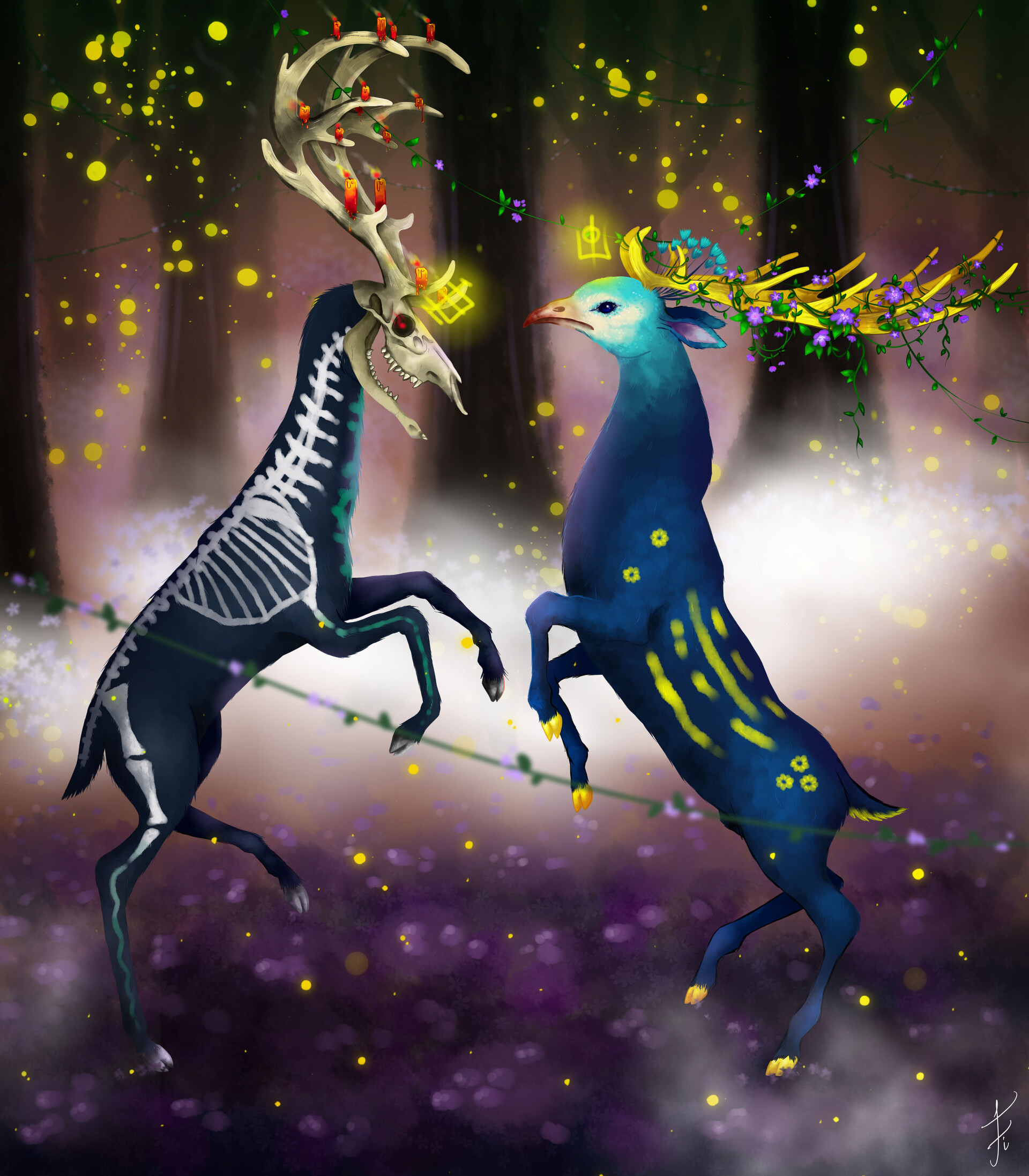 ArtStation - The Endless forest - November 2015 calendar