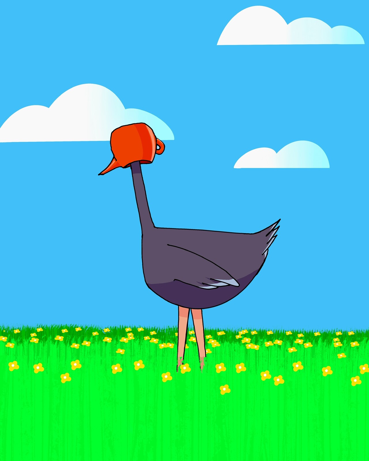 Michael Mueller - Teapot Ostrich