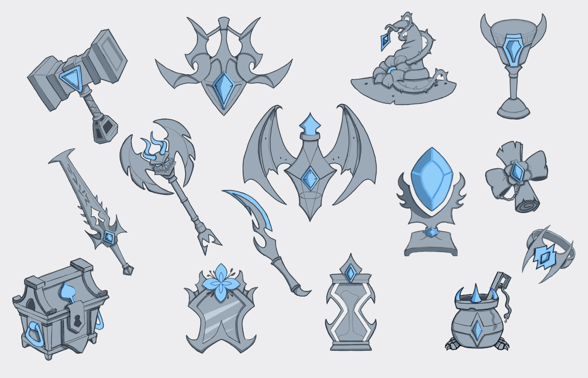 ArtStation - Dark weapons