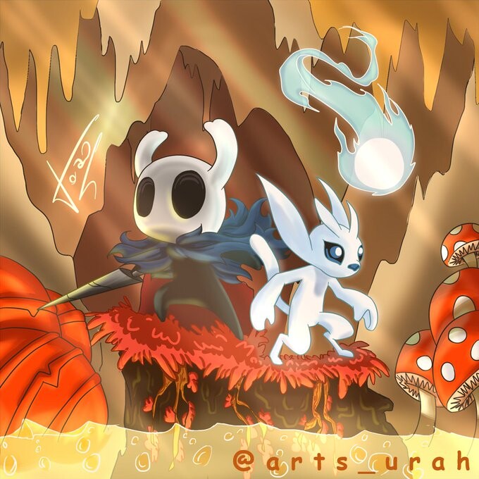 ArtStation - Game: Hollow Knight & Ori