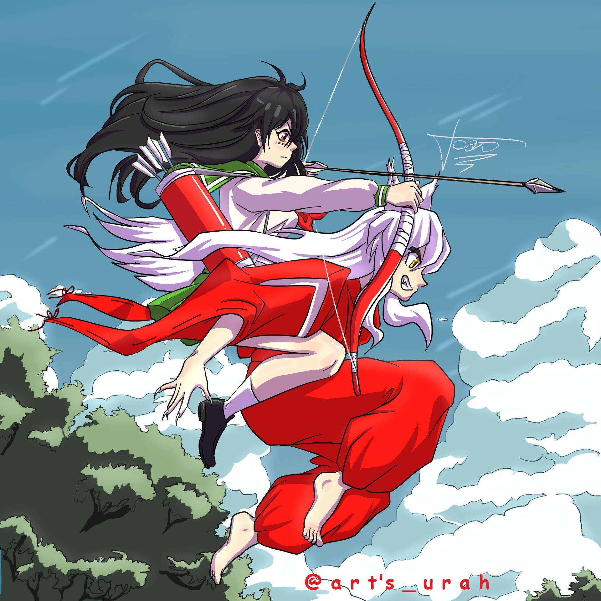 ArtStation - Anime: InuYasha
