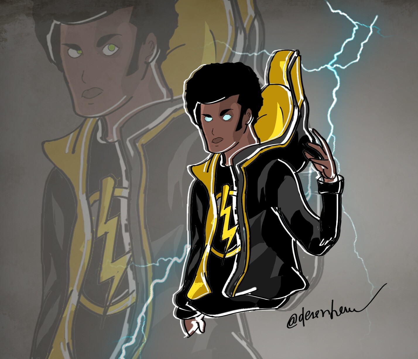 ArtStation - Virgil, Static Shock