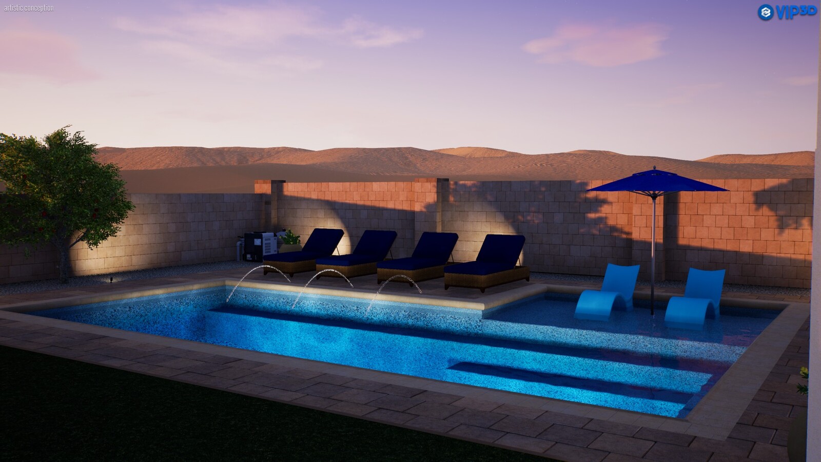 CalTex PoolDesign - Surprise Arizona Pool