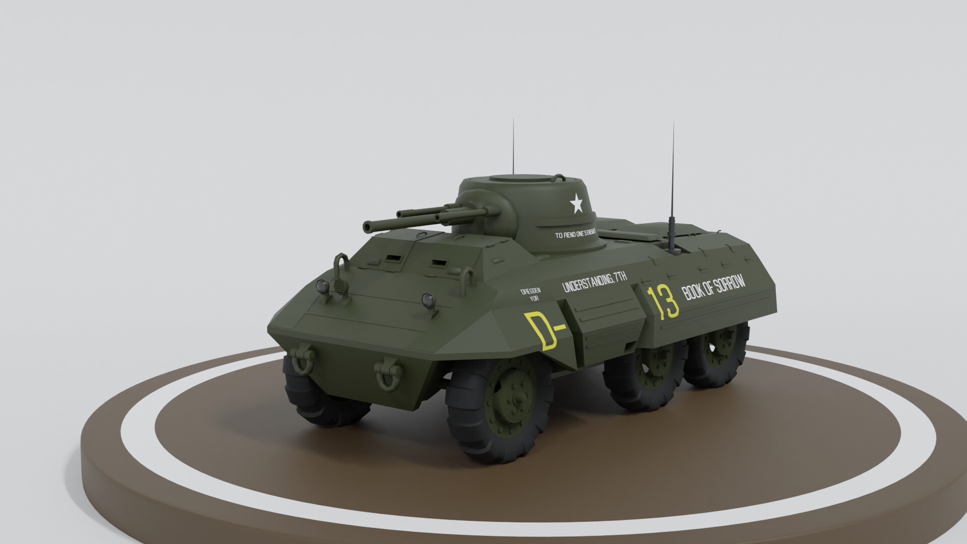 ArtStation - Low Poly M8
